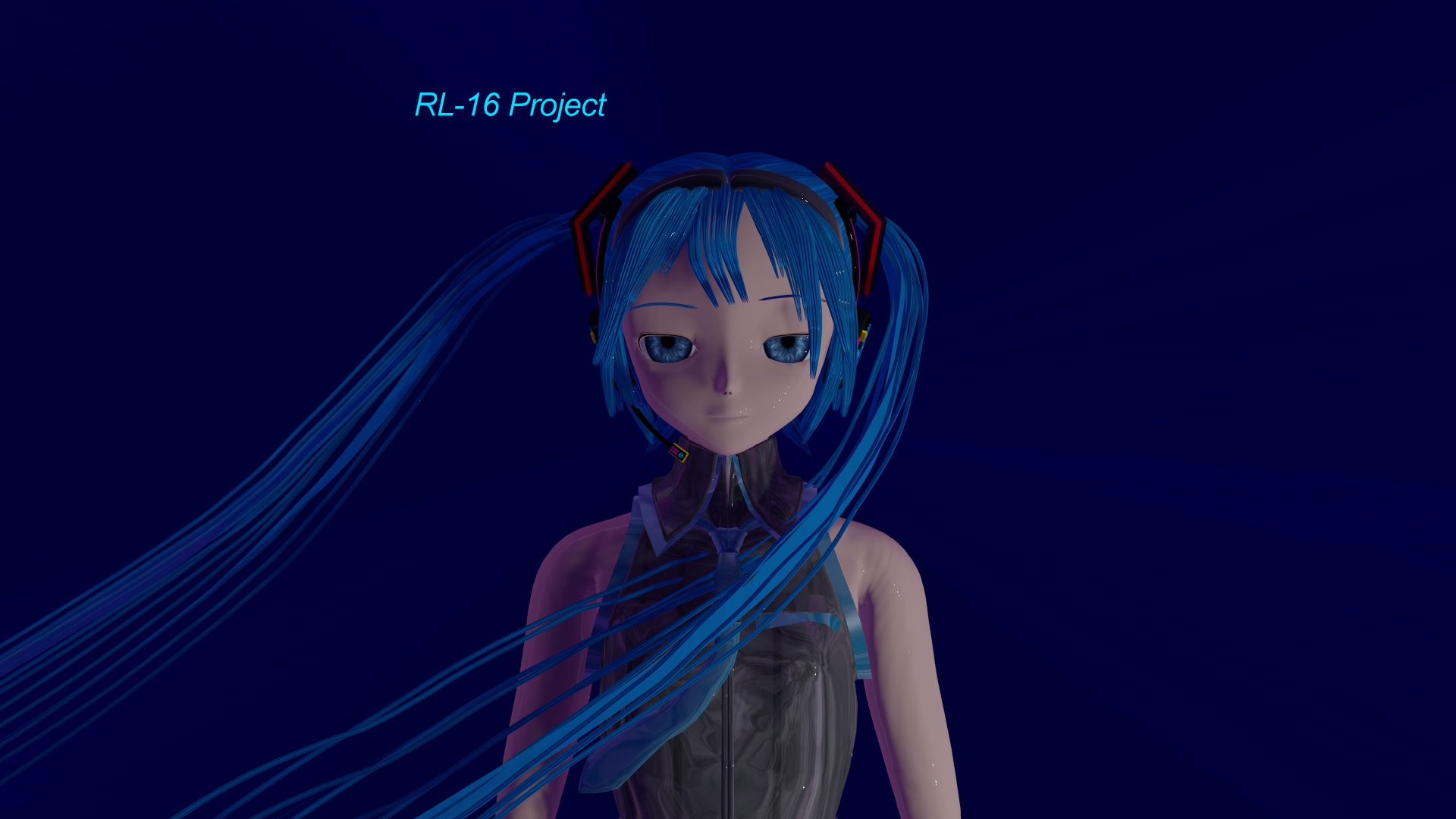 Hatsune Miku Blender Never give up by RL-16 Project | 3840x2160 ...