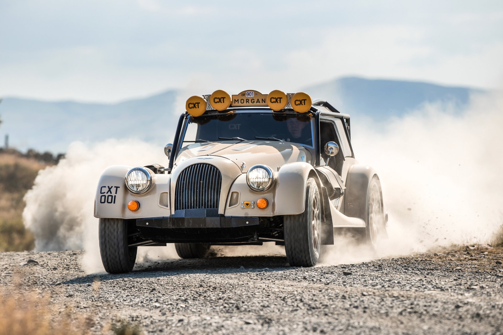 Download Vehicle Morgan Plus 4 CX-T 4k Ultra HD Wallpaper