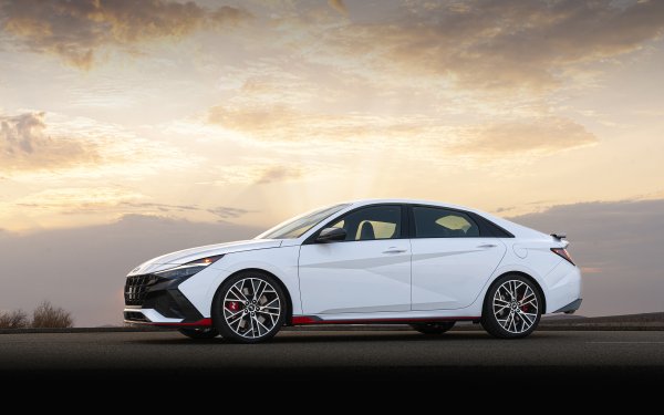 2021 Hyundai Elantra N (CN7) 4k Ultra HD Wallpaper | Background Image | 7016x3962