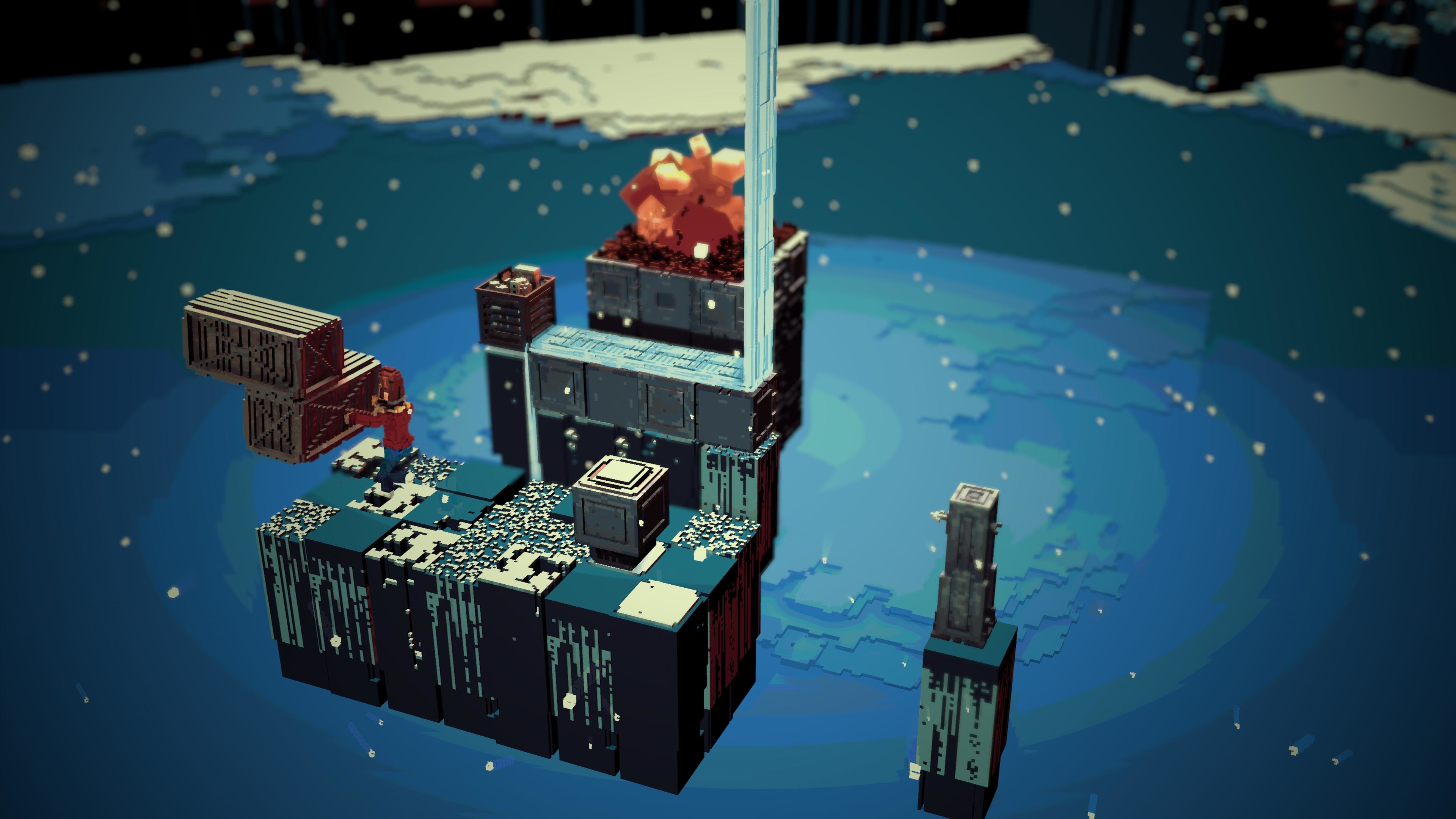 Download Video Game Bonfire Peaks 4k Ultra HD Wallpaper