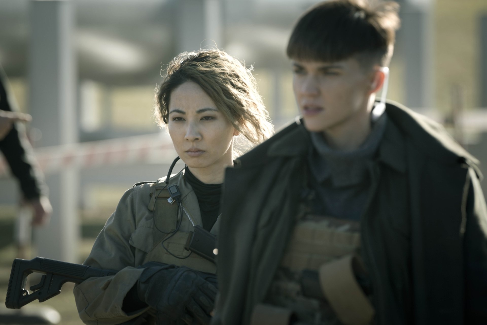 Download Ruby Rose Jing Lusi Movie SAS: Red Notice HD Wallpaper