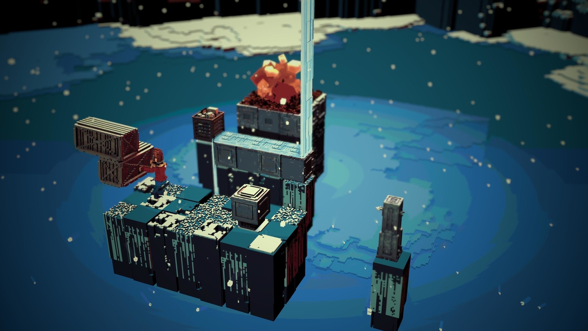 Download Video Game Bonfire Peaks 4k Ultra HD Wallpaper