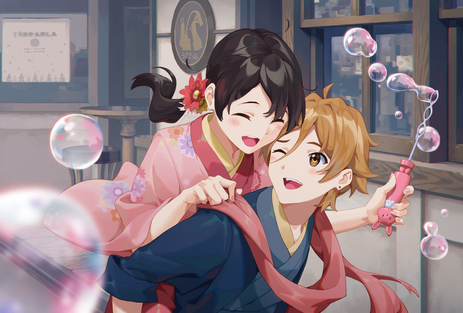 Download Mochizo Oji Tamako Kitashirakawa Anime Tamako Market HD Wallpaper