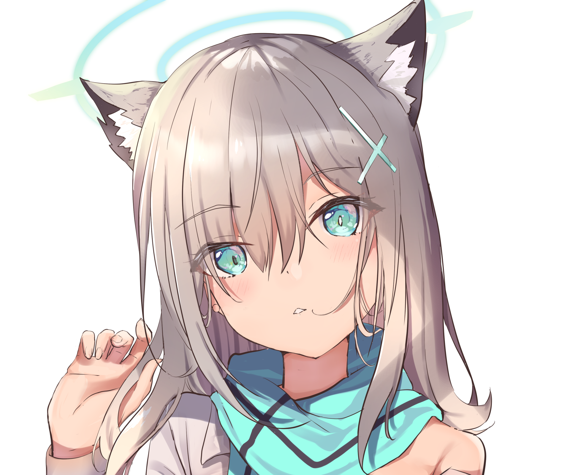 Download Shiroko Sunaookami Video Game Blue Archive HD Wallpaper