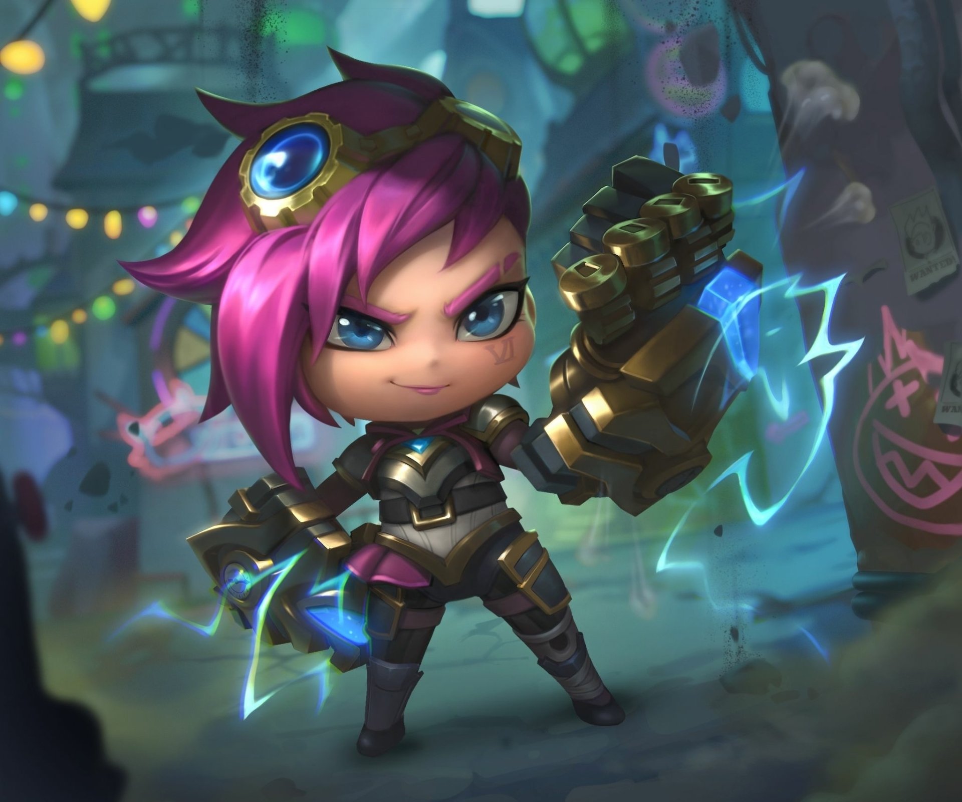 Download Chibi VI (League Of Legends) Video Game League Of Legends HD ...