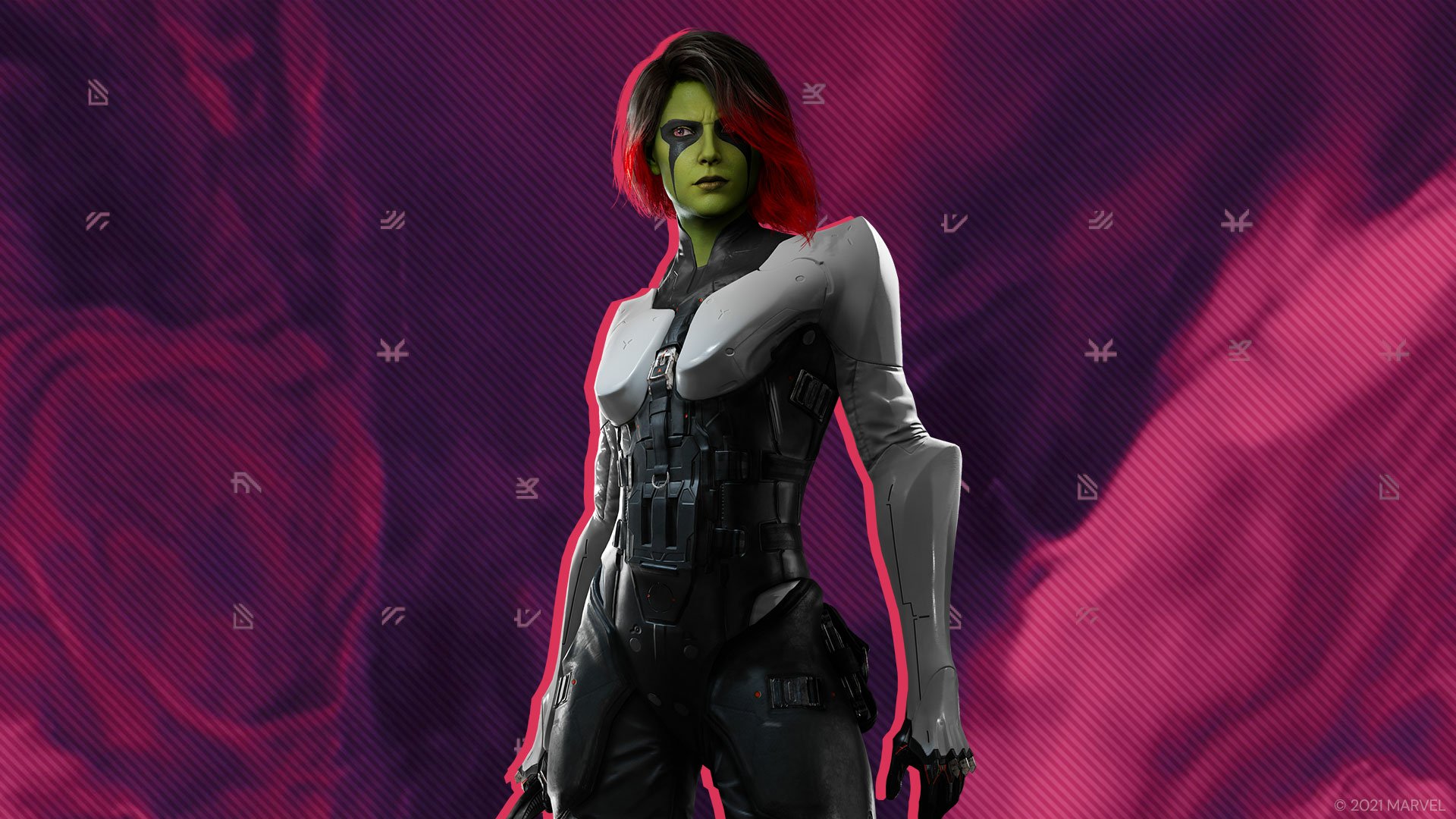 Download Gamora Video Game Marvel's Guardians Of The Galaxy HD Wallpaper
