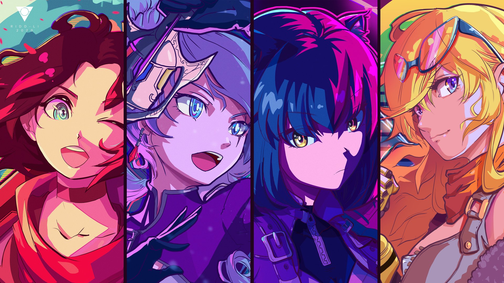 RWBY Vanguard: Stunning 4K Ultra HD Anime Warriors Wallpaper