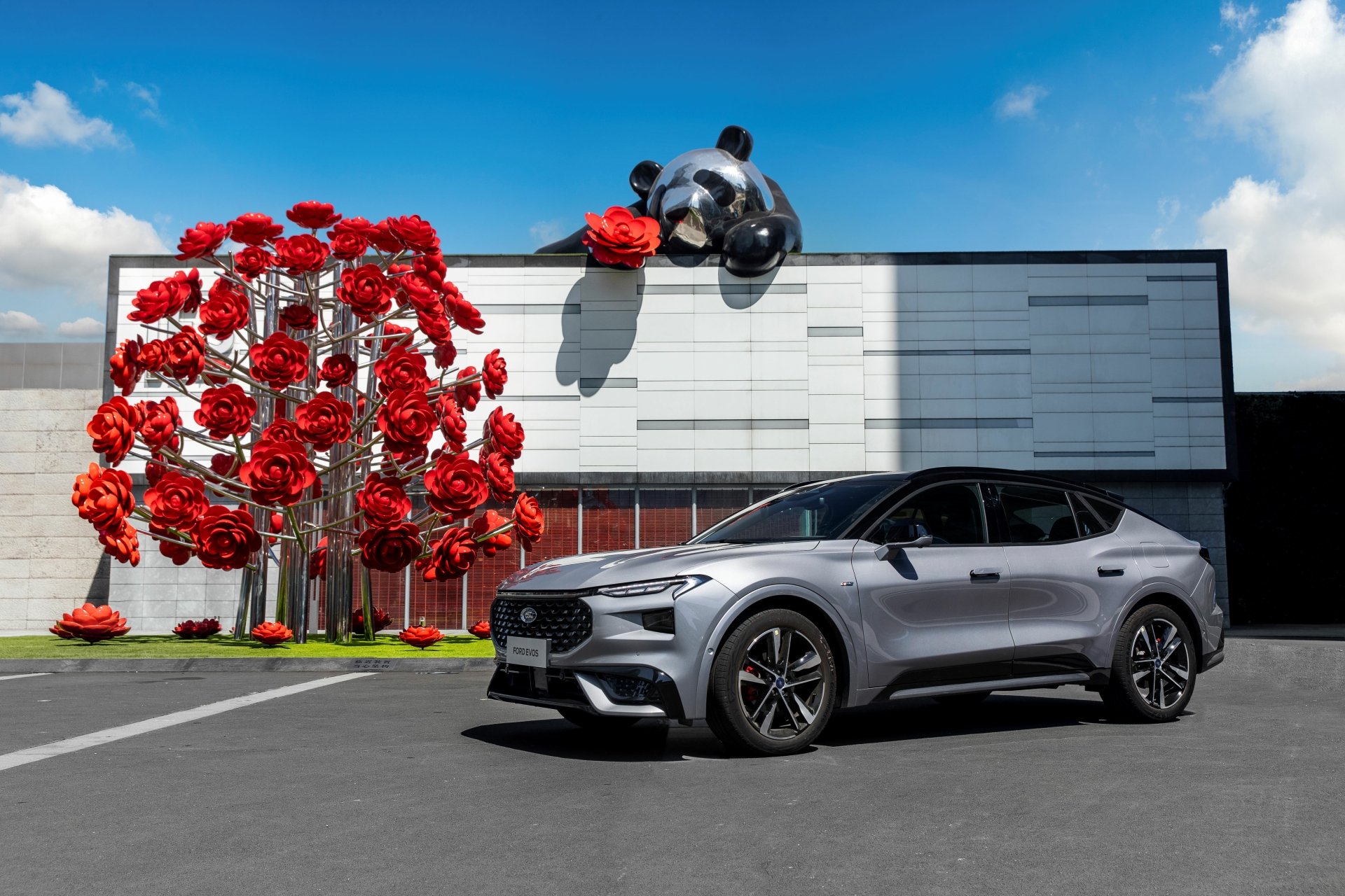 Download SUV Vehicle Ford Evos ST-Line 4k Ultra HD Wallpaper