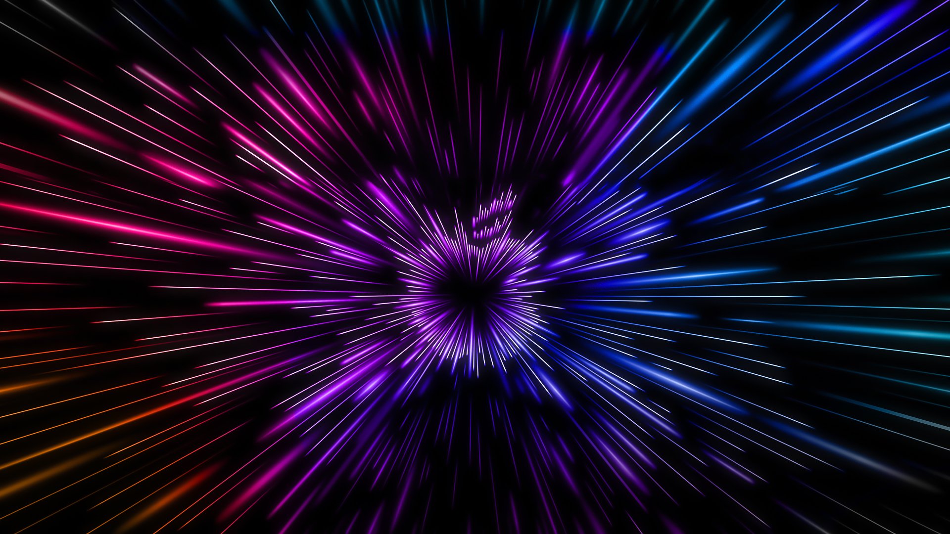 Radiant Tech Burst: 4K Apple-Inspired Color Explosion Wallpaper