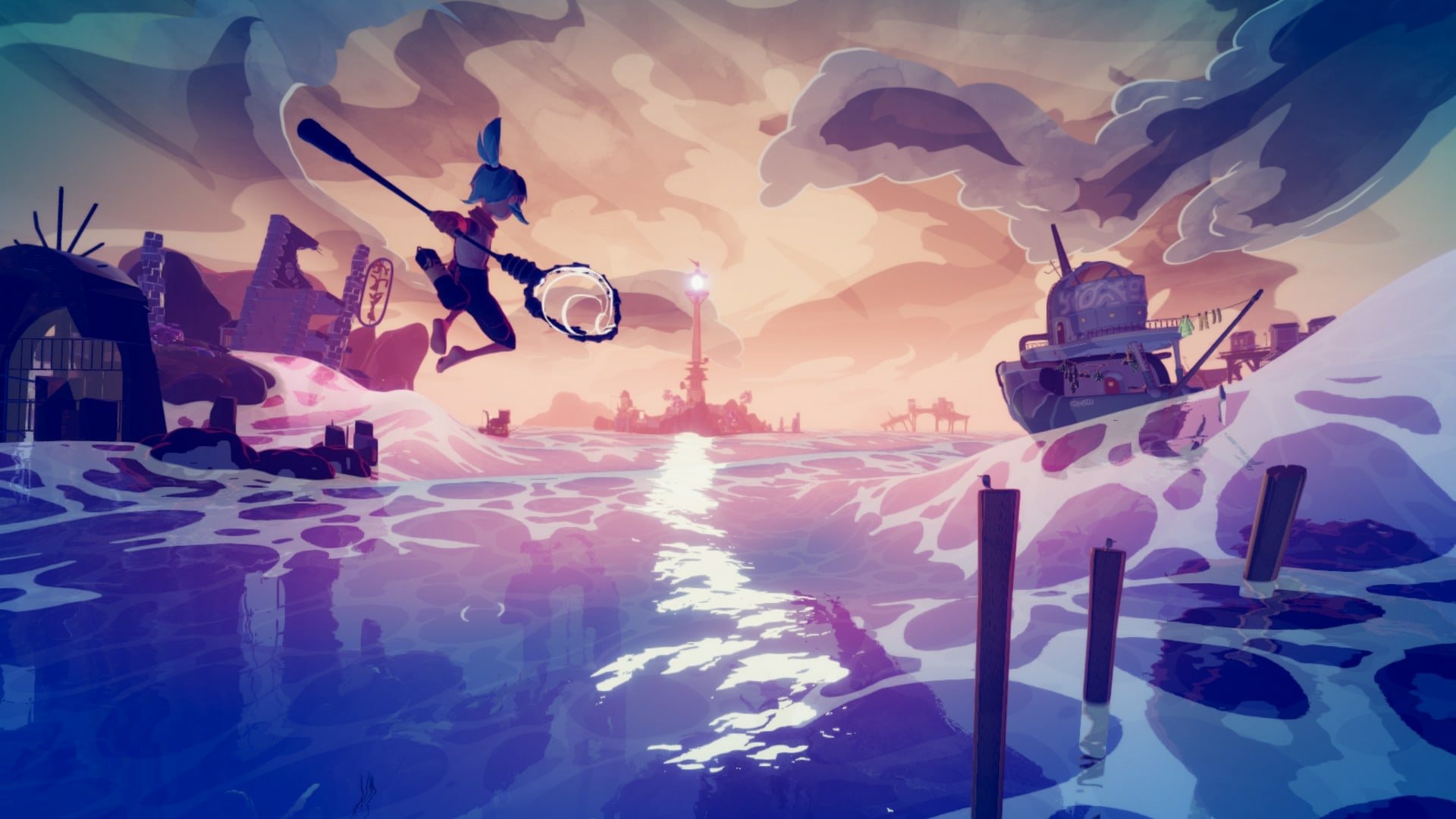 Download Video Game Wavetale HD Wallpaper