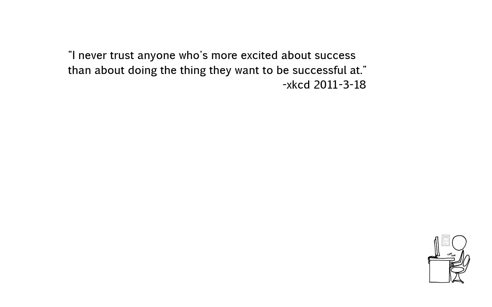 Xkcd Inspirational Quotes