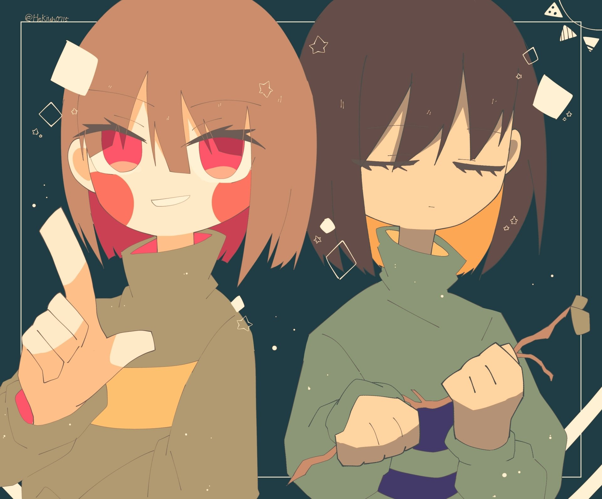 Download Frisk (Undertale) Chara (Undertale) Video Game Undertale HD ...