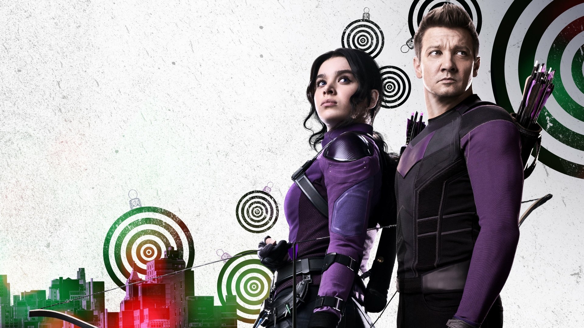 Download Kate Bishop Jeremy Renner Hailee Steinfeld Clint Barton TV ...
