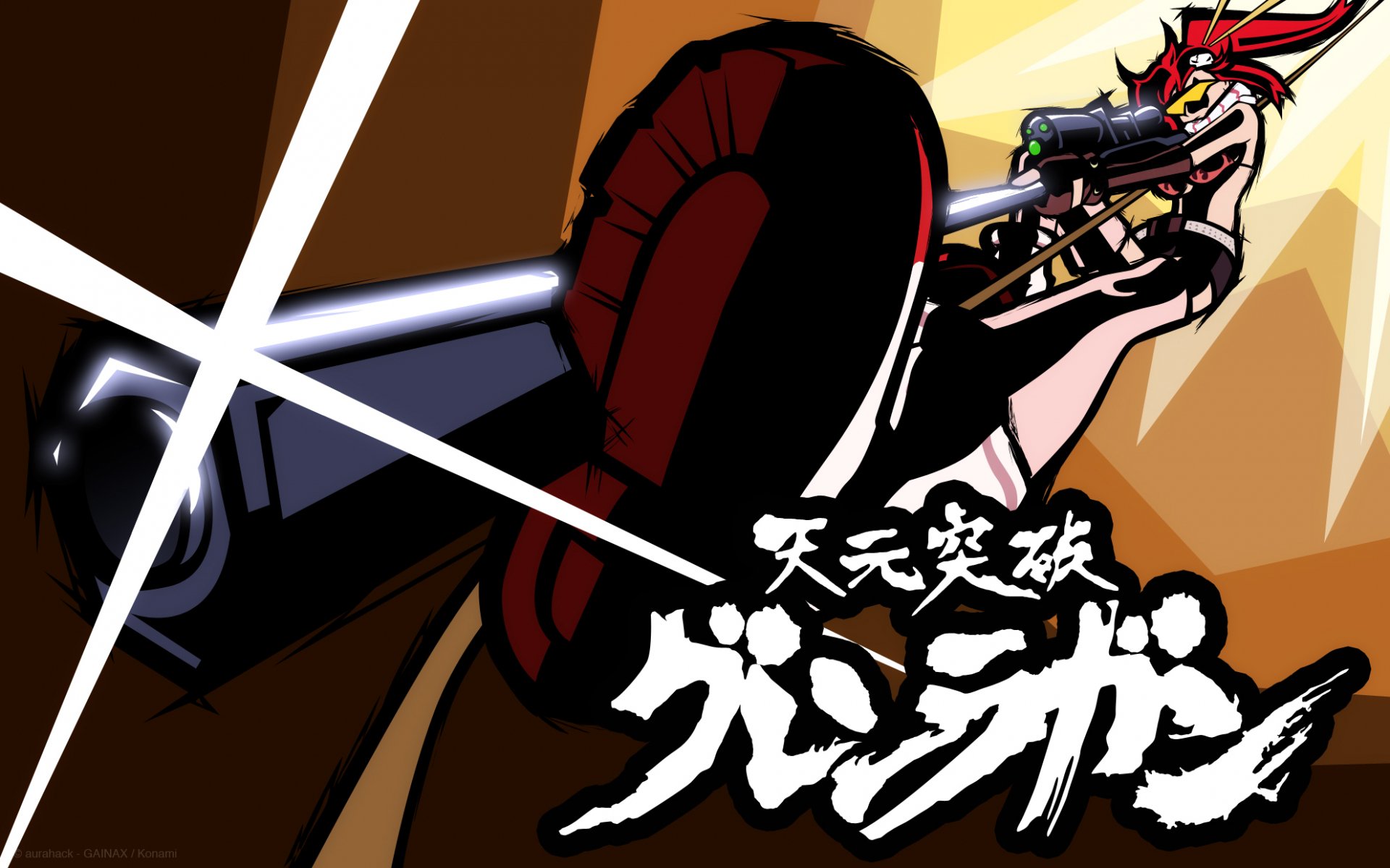 Tengen Toppa Gurren Lagann Anime HD Wallpaper – Epic Mecha Action ...