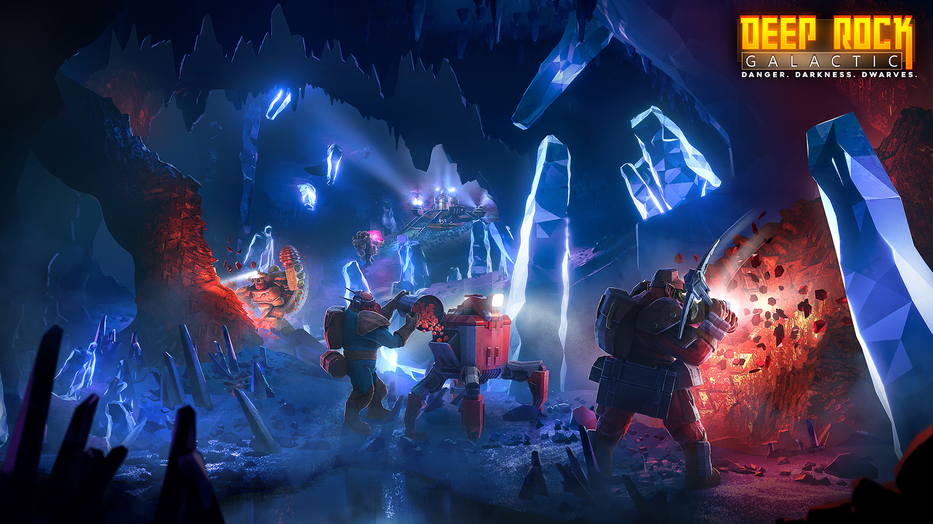 Deep Rock Galactic HD Wallpaper – Intergalactic Mining Adventure