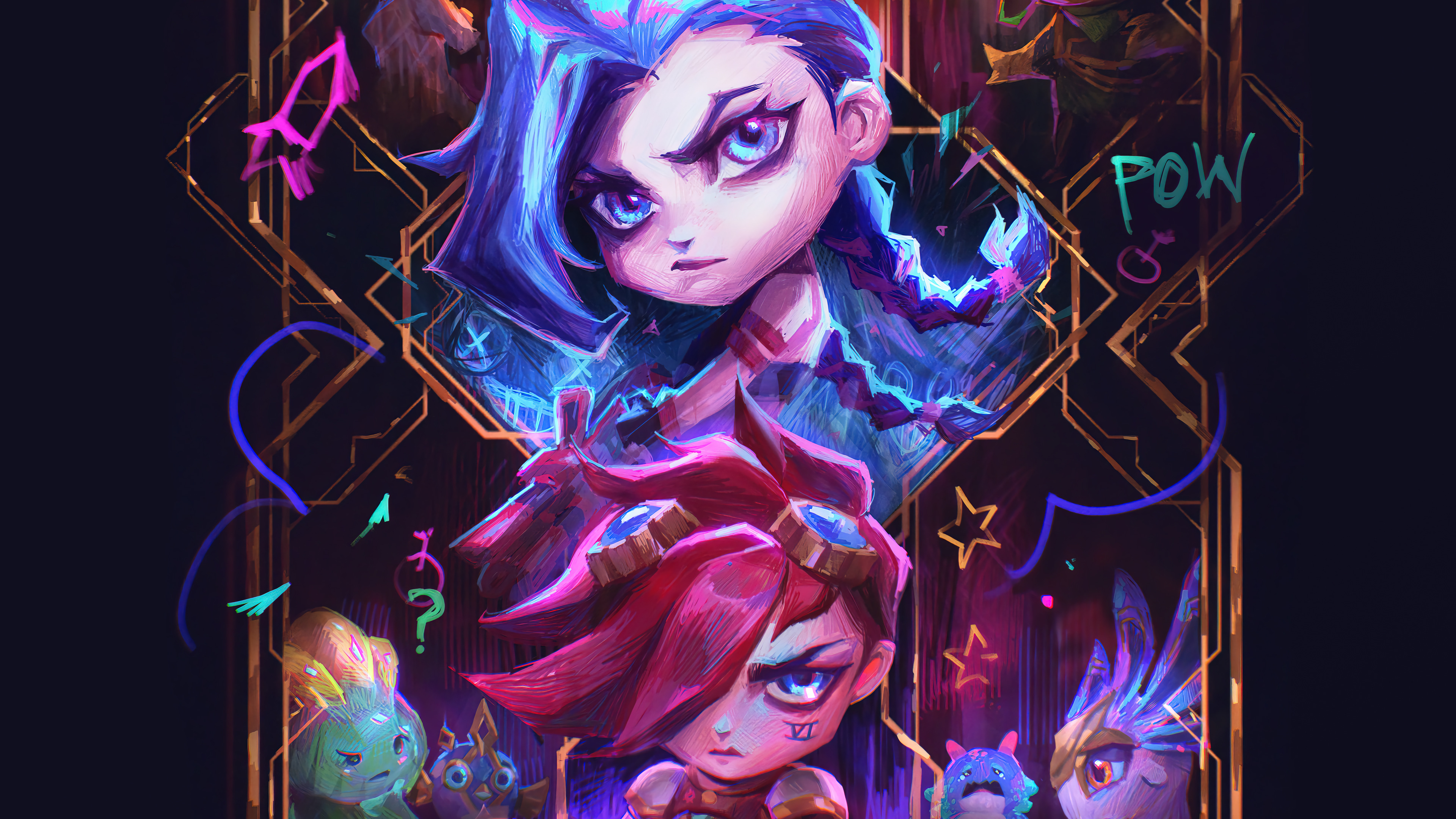 Download Jinx (League Of Legends) VI (League Of Legends) TV Show Arcane ...