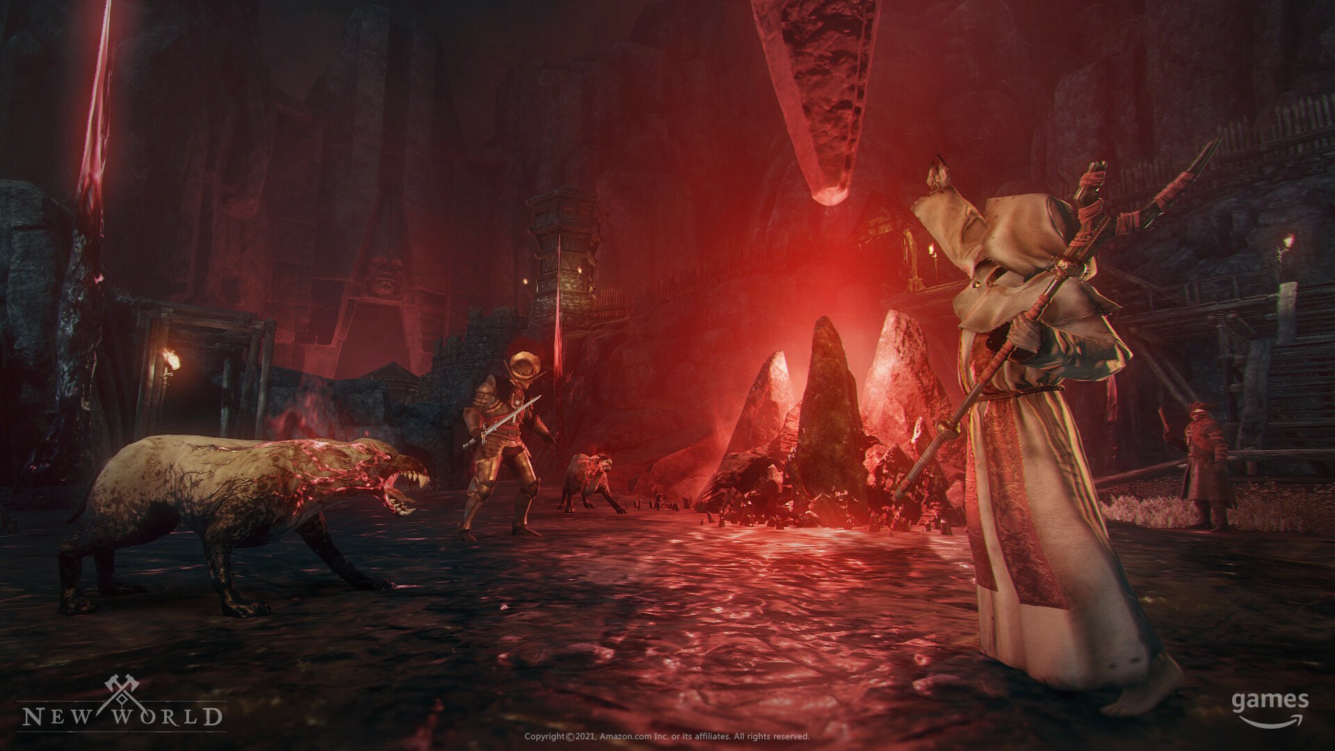 New World Game HD Desktop Wallpaper by Phil Stoltz