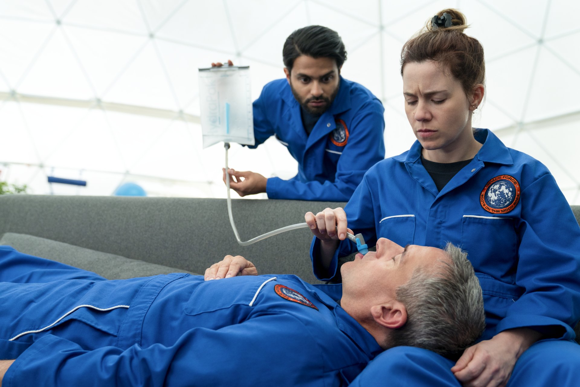 Download Steve Carell Mark R. Naird TV Show Space Force HD Wallpaper