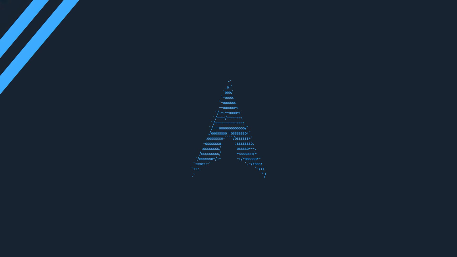 Minimalist Linux Tech Logo – 4K Ultra HD Wallpaper