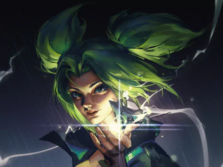 Zeri (League Of Legends) - Desktop Wallpapers, Phone Wallpaper, PFP ...