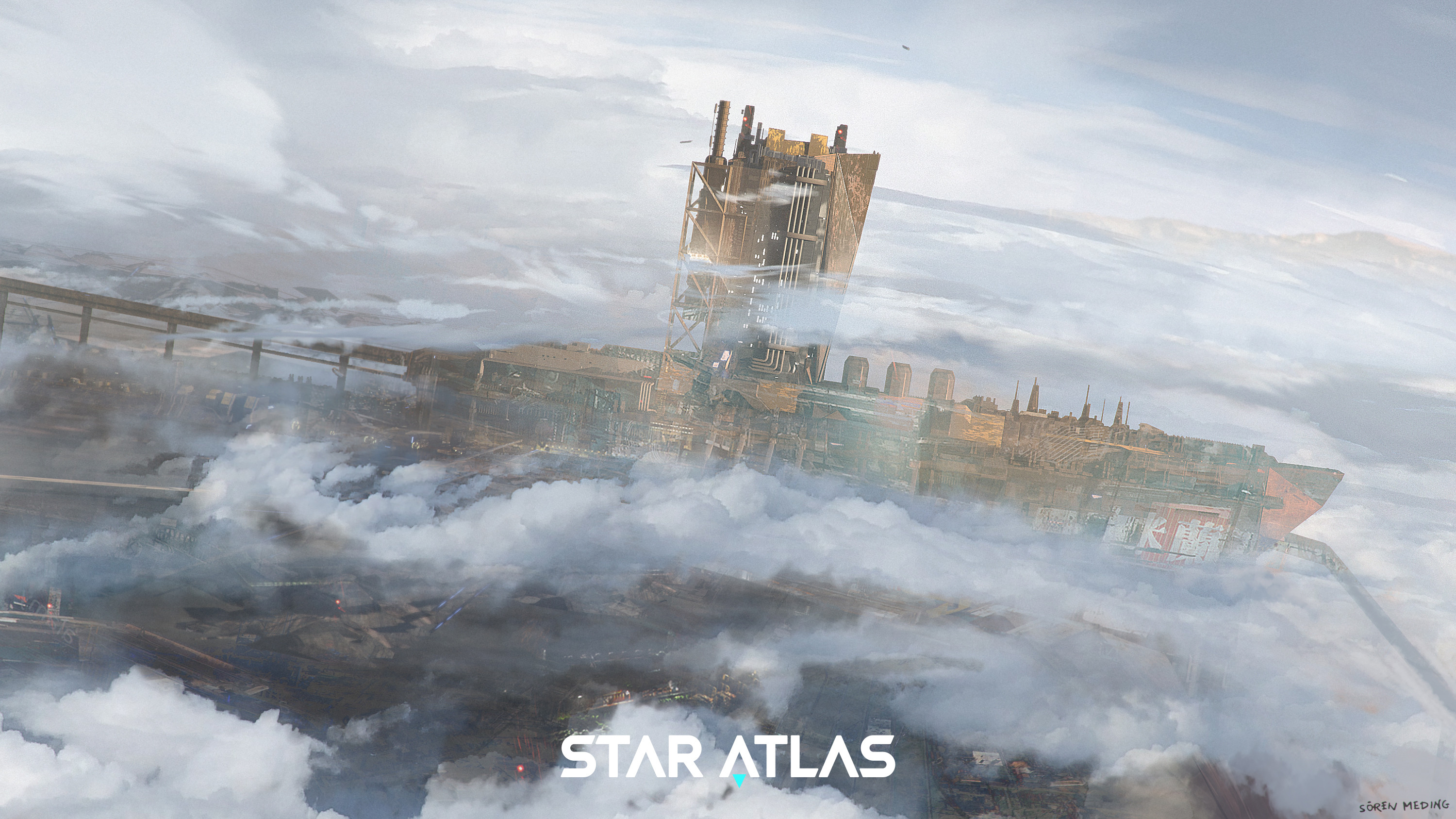 Download Video Game Star Atlas Digital Art Sci Fi Landscape HD ...