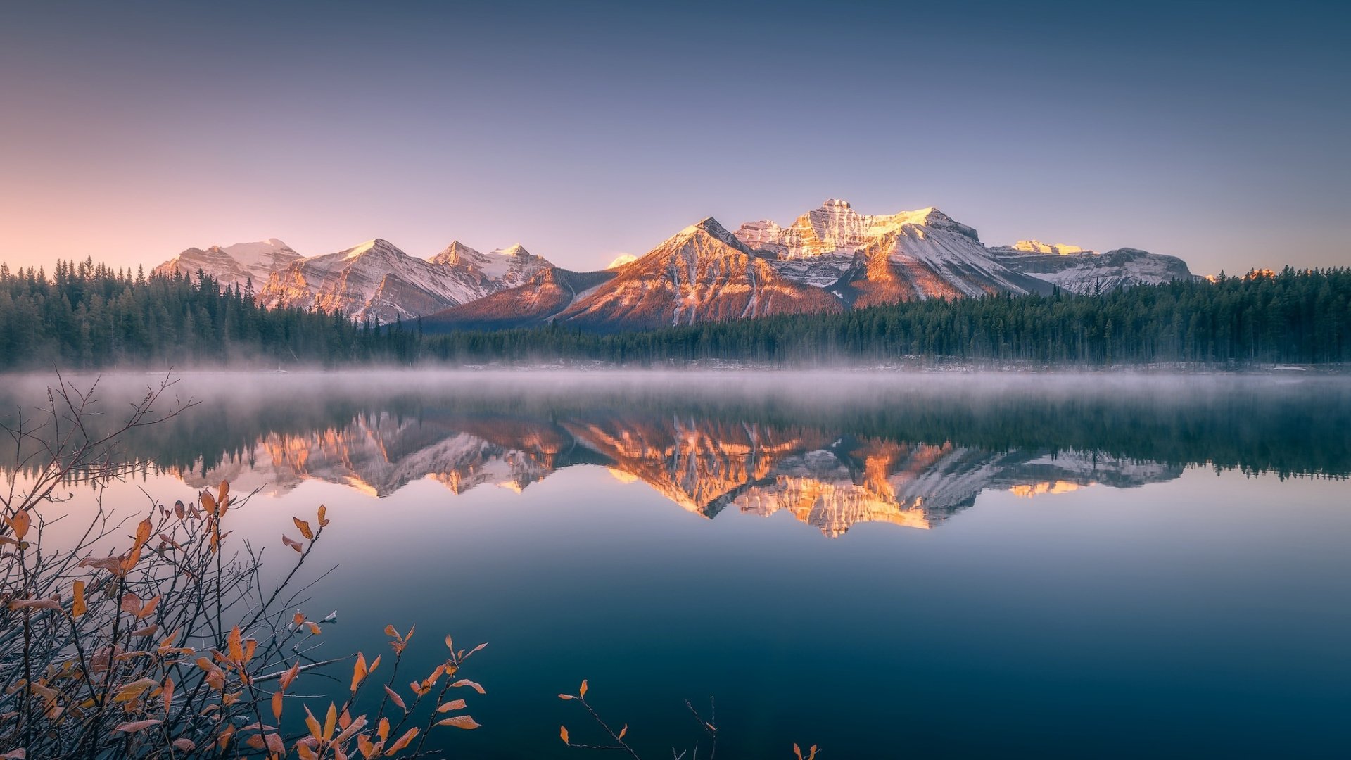 Download Lake Mountain Nature Reflection HD Wallpaper