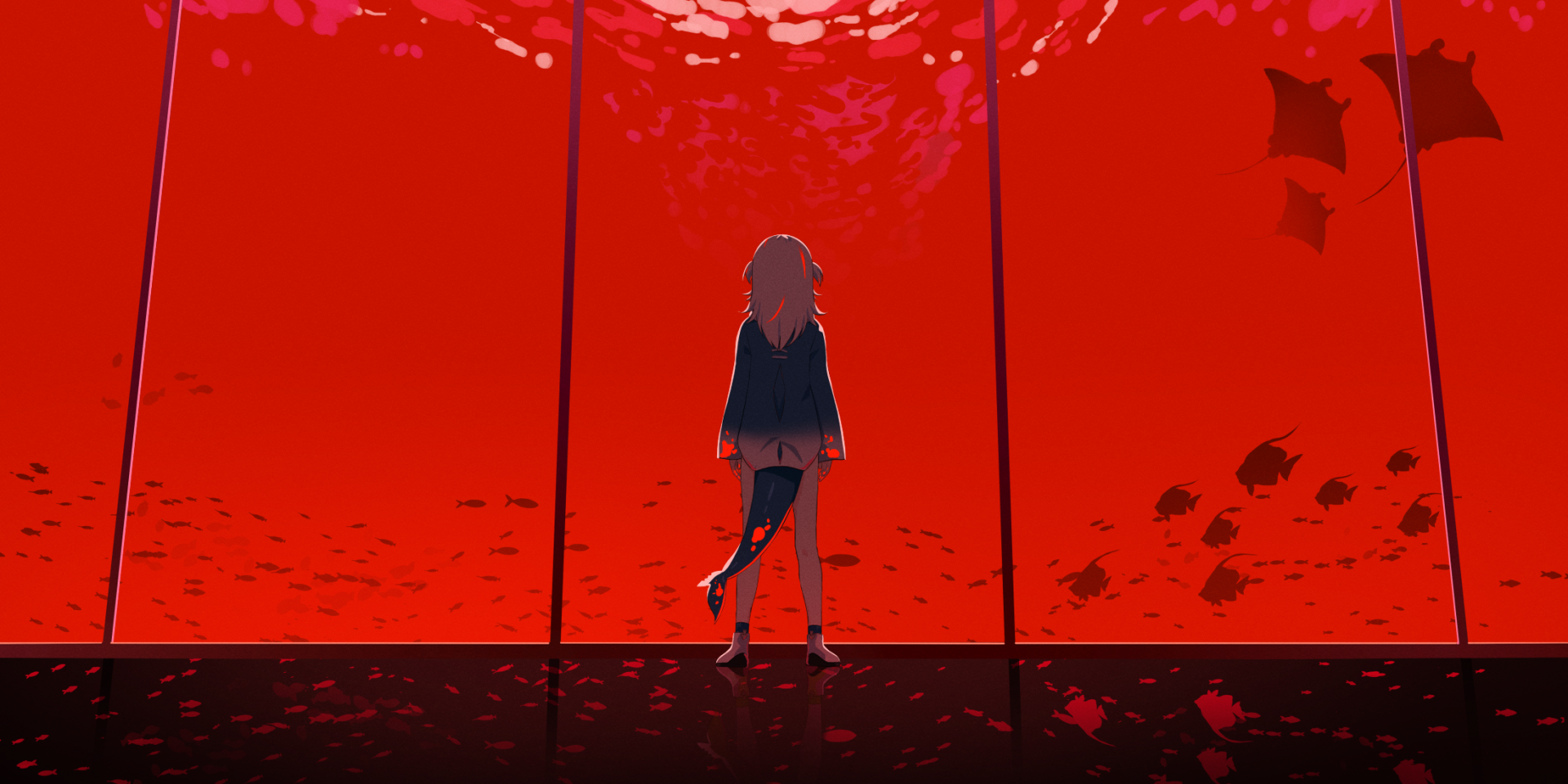 Gawr Gura HD Wallpaper – Iconic Hololive Virtual YouTuber Anime Art by KuEn