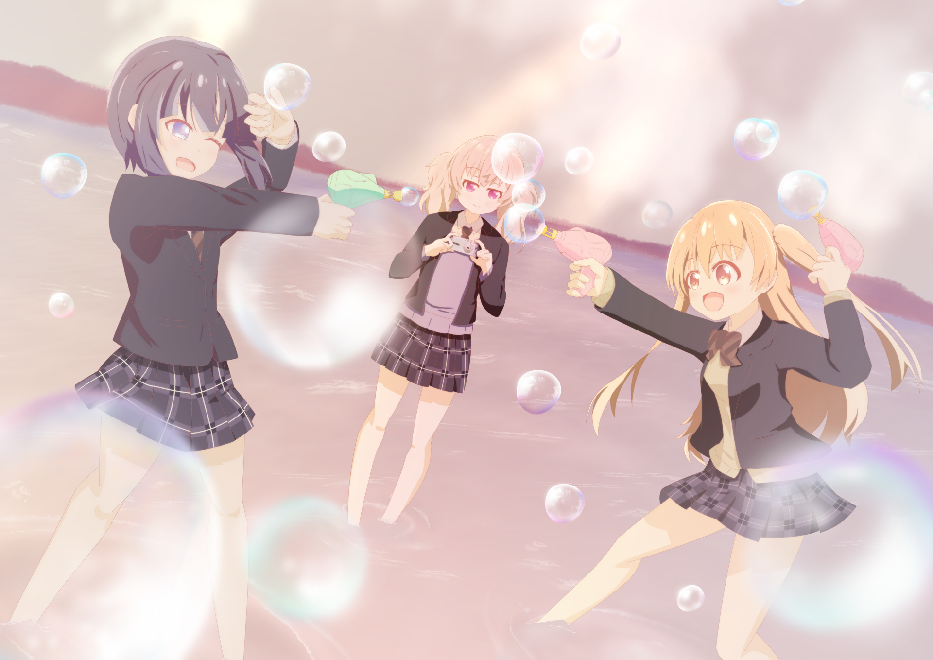 Download Koi Yoshinaga Koharu Minagi Hiyori Minagi Anime Slow Loop 4k ...