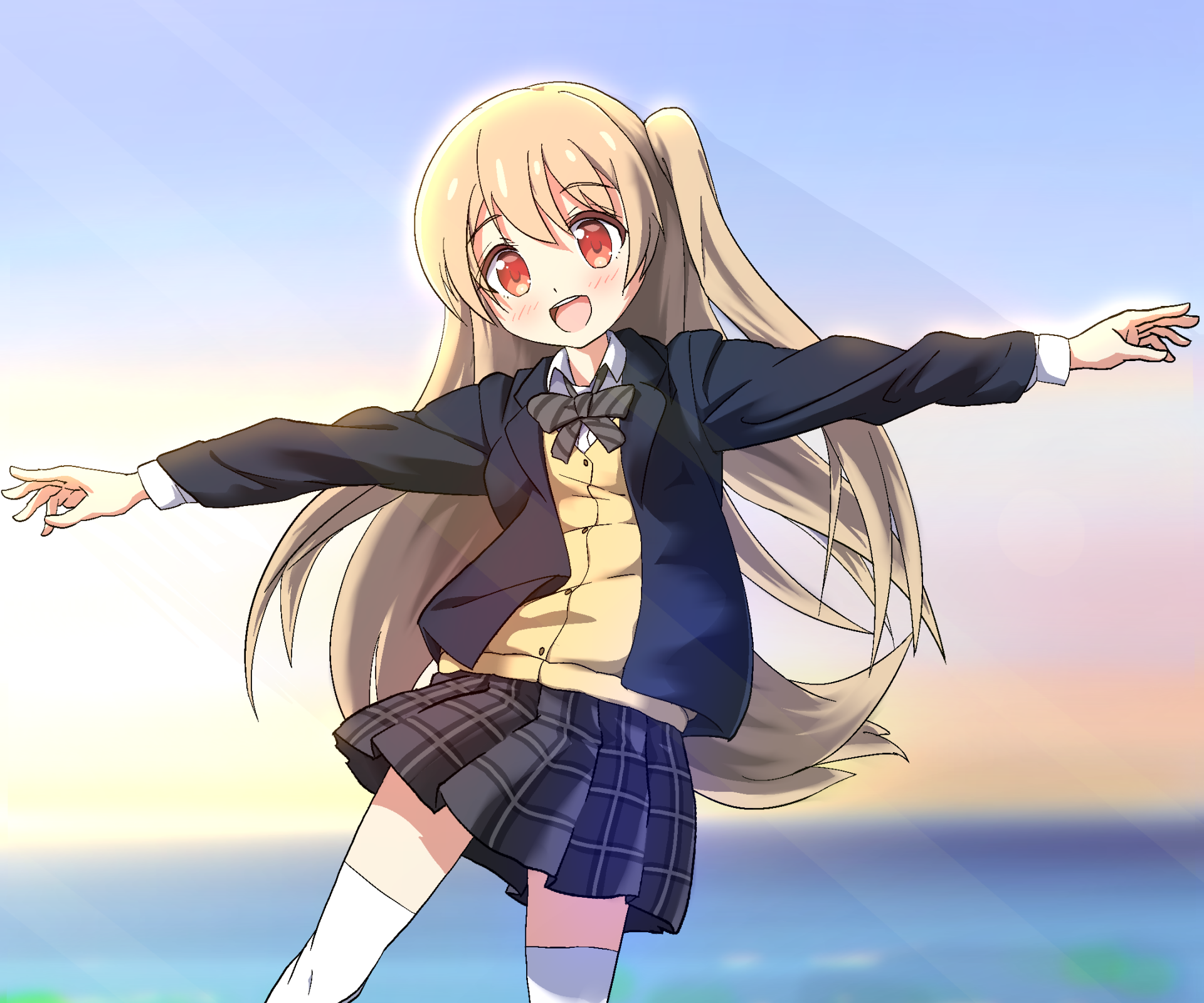 Download Koharu Minagi Anime Slow Loop HD Wallpaper by なす