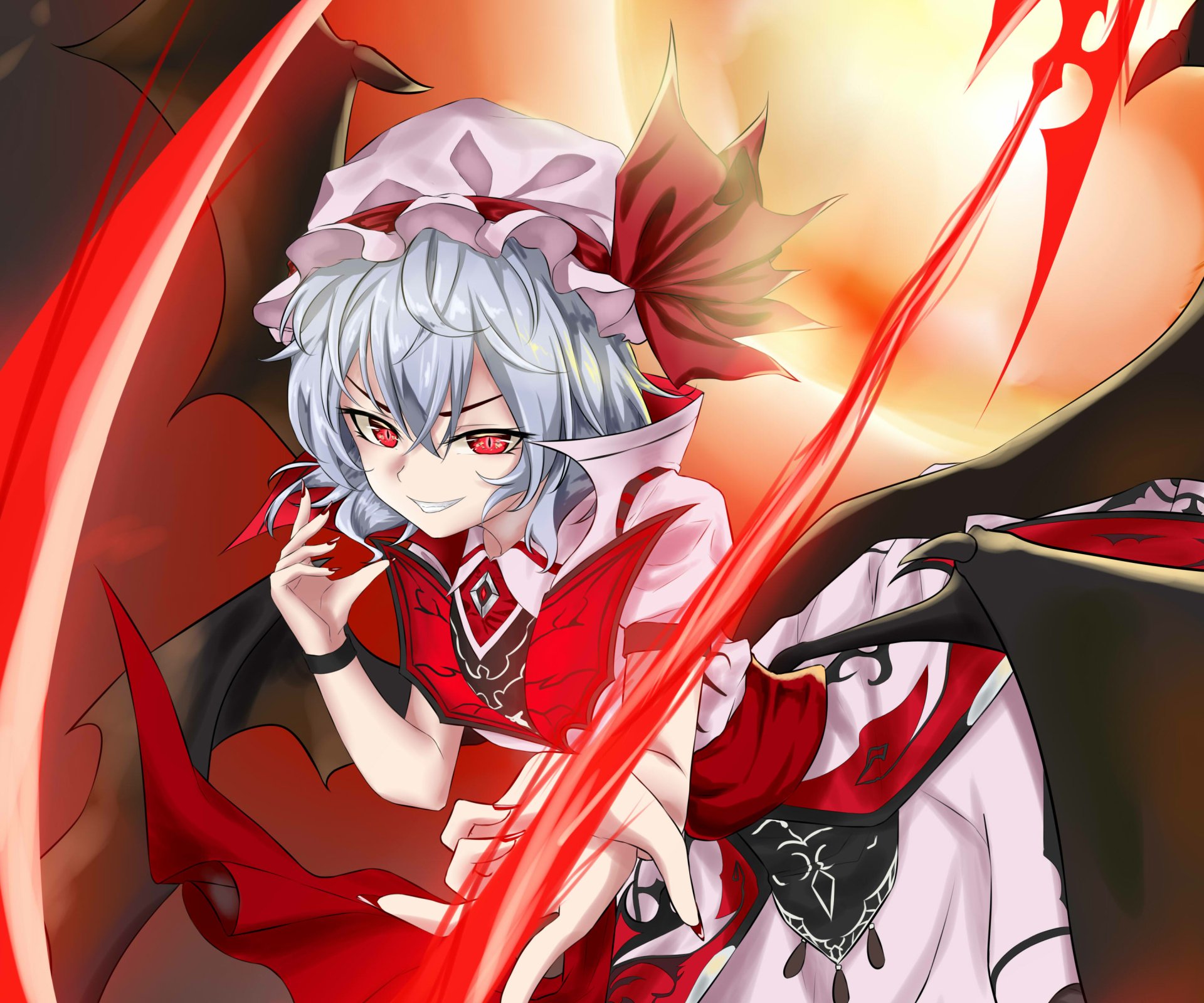 Download Remilia Scarlet Anime Touhou HD Wallpaper