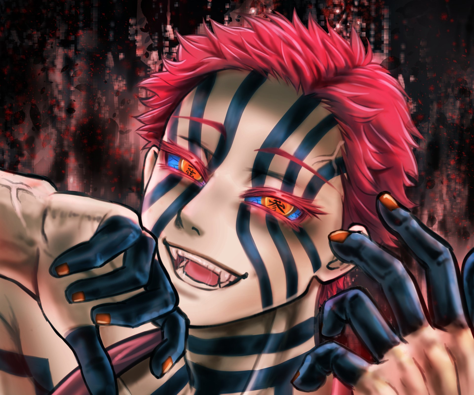 Download Akaza (Demon Slayer: Kimetsu No Yaiba) Anime Demon Slayer ...