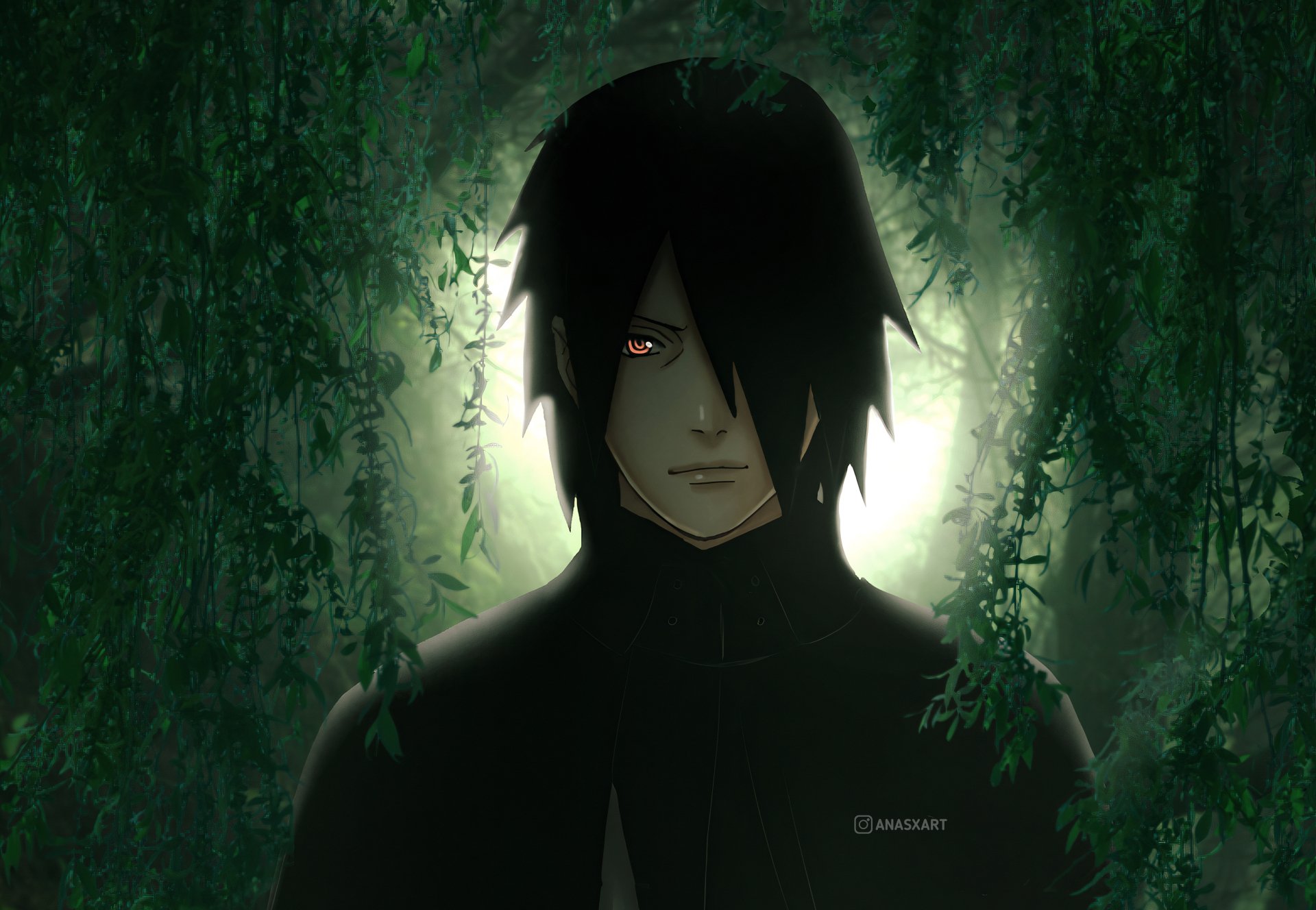 Sasuke Uchiha 4K Ultra HD Anime Wallpaper – Naruto’s Shadowed Avenger