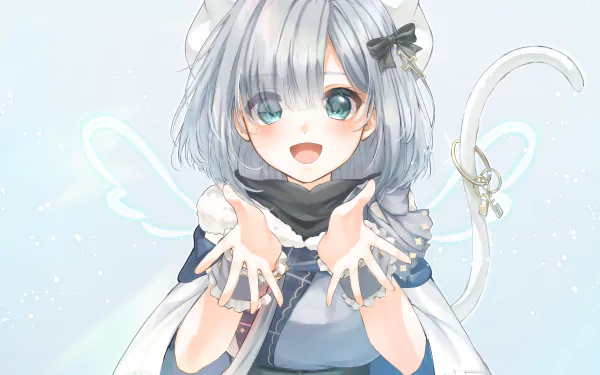 Download VSPO! Kaga Sumire Anime Virtual Youtuber HD Wallpaper