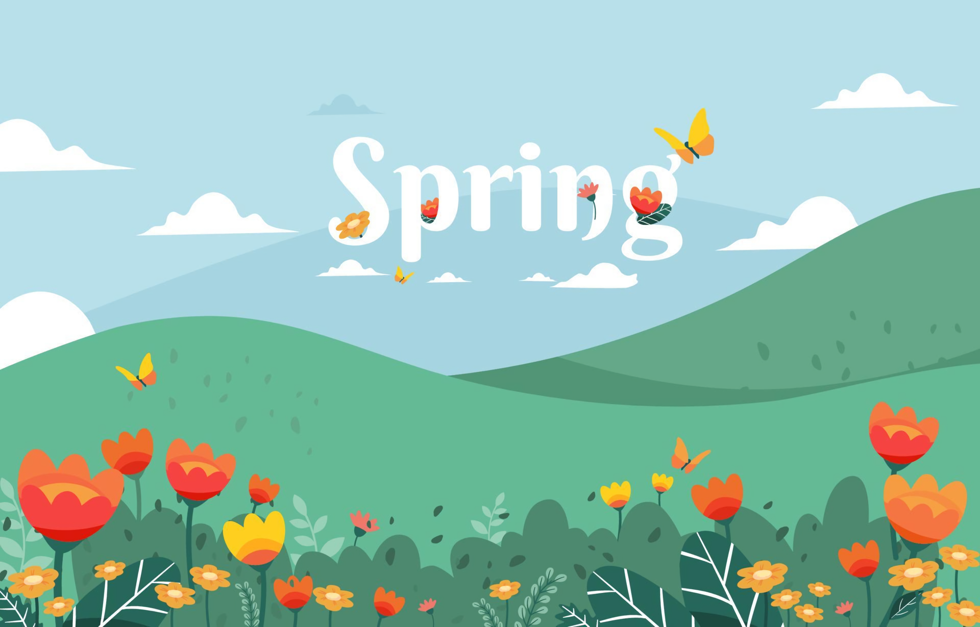 Artistic Spring HD Wallpaper