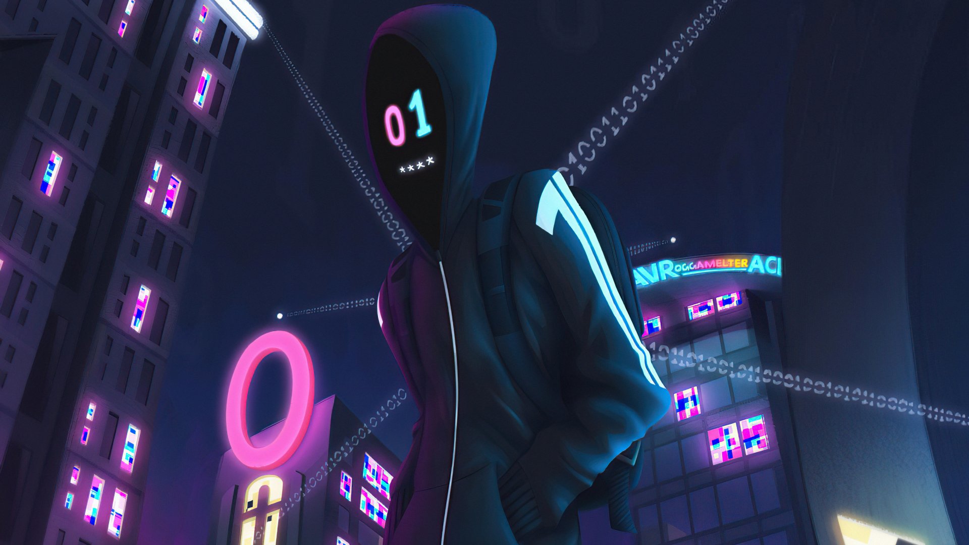 Download Technology Binary 4k Ultra HD Wallpaper by Myluz