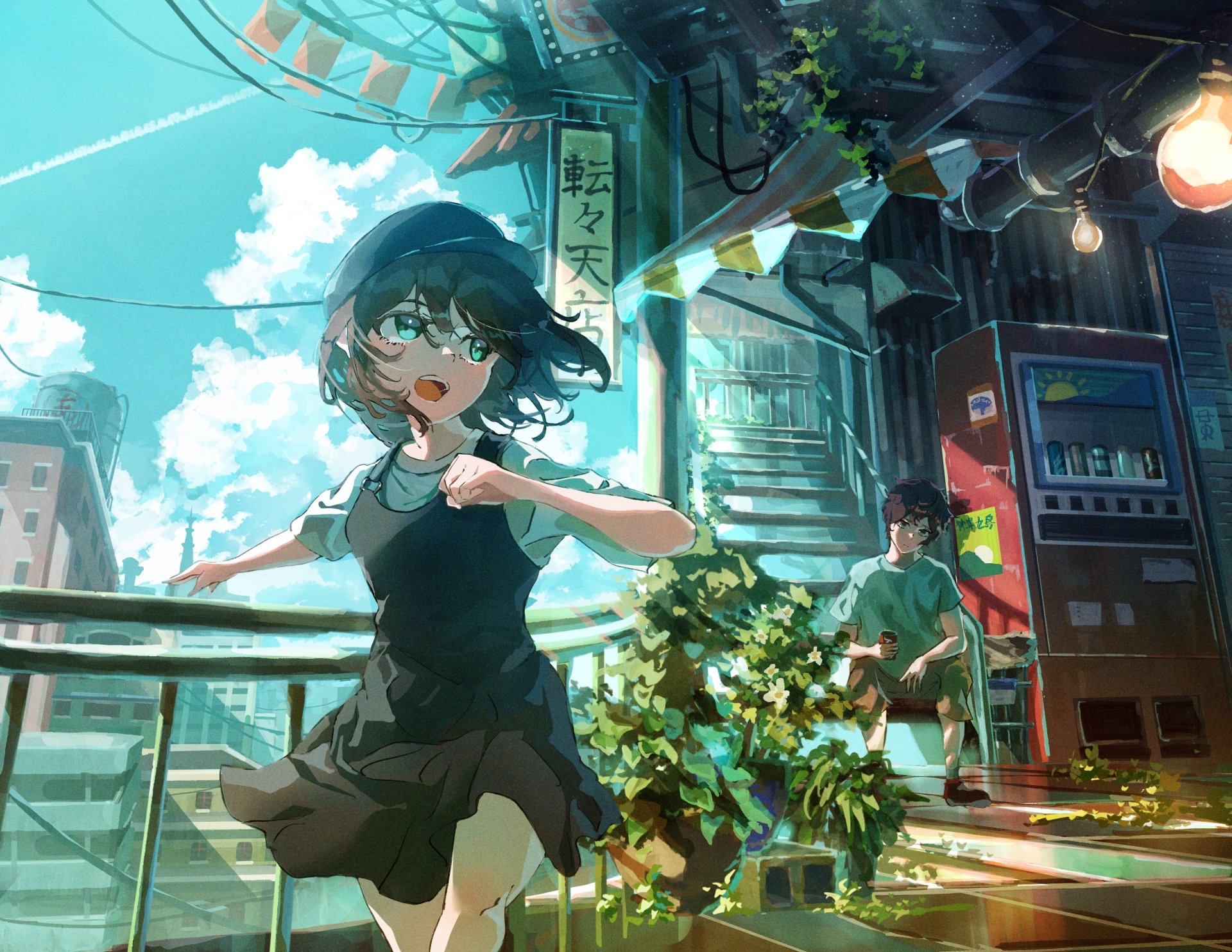Download Anime Friends 4k Ultra HD Wallpaper by Luc • Hayate《颯 ...