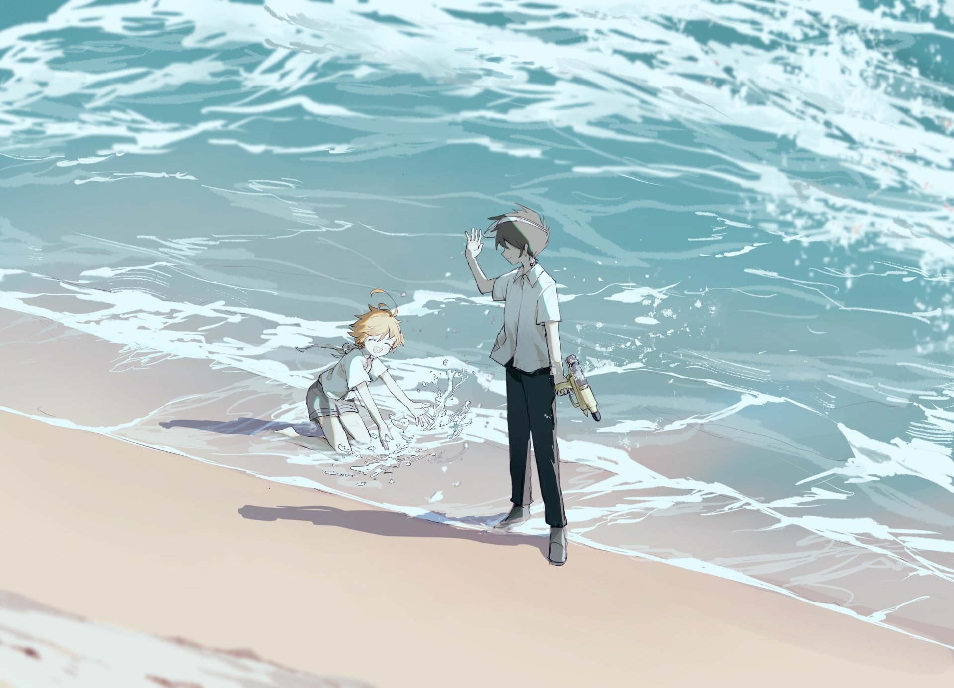 Download Emma (The Promised Neverland) Ray (The Promised Neverland ...
