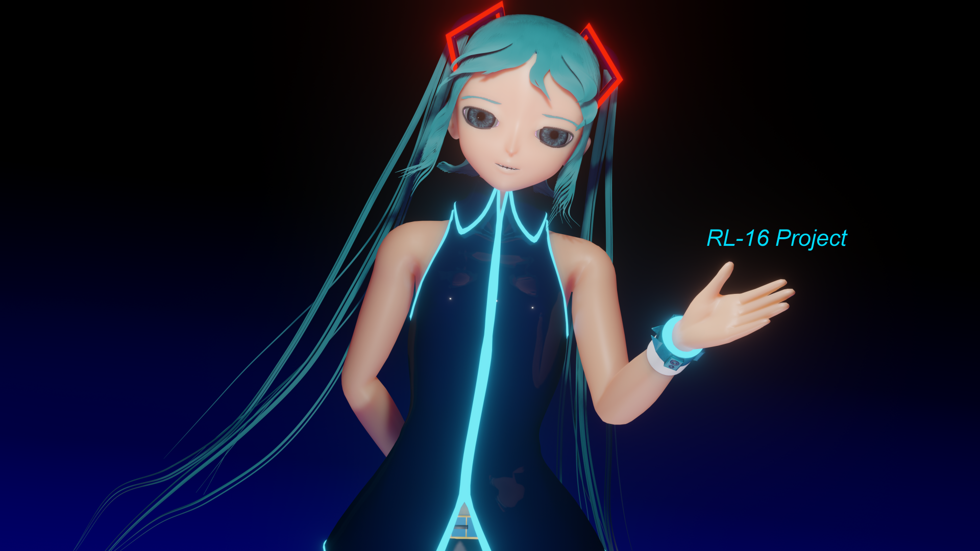 Hatsune Miku Blender Update by RL-16 Project