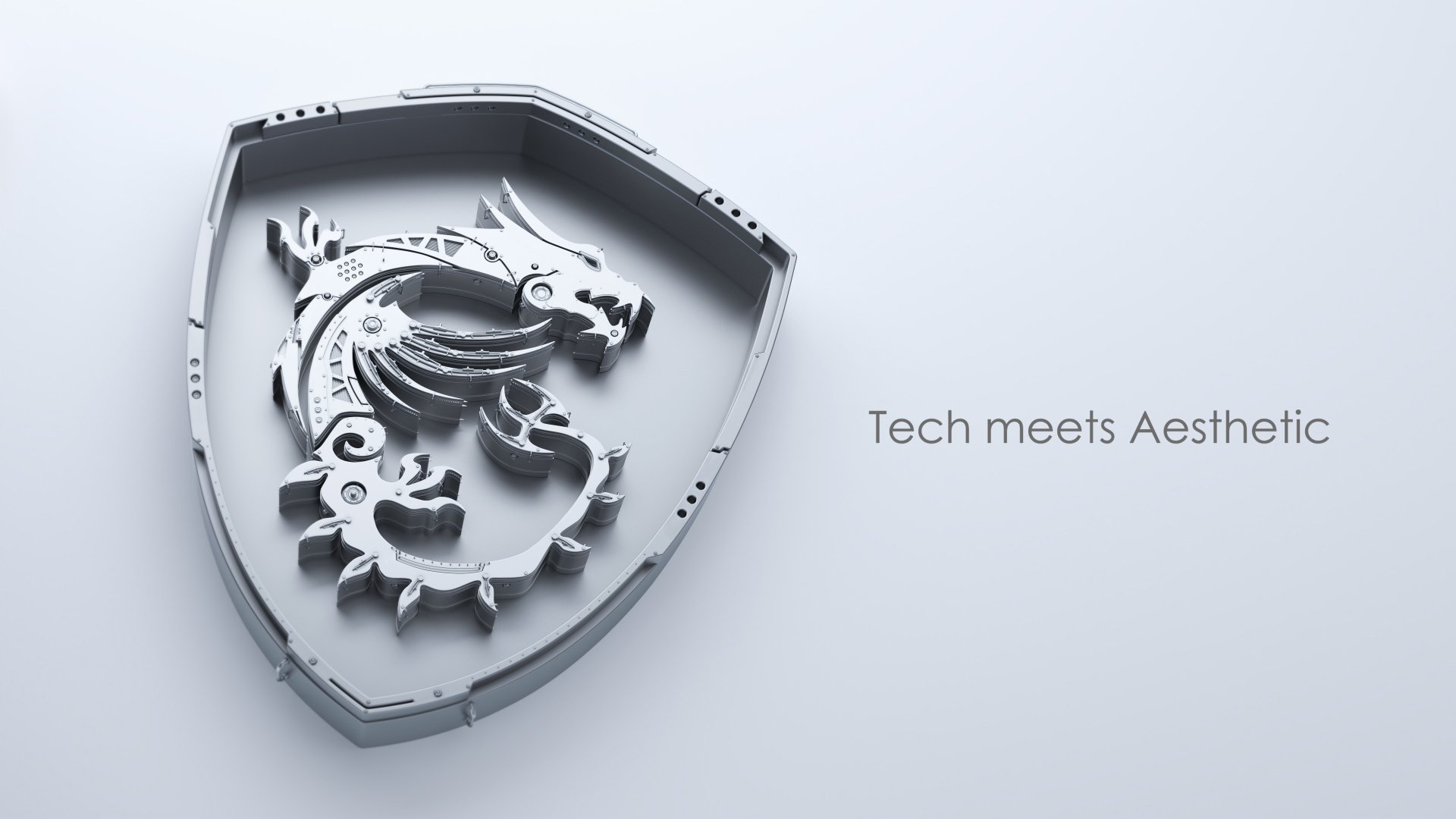 MSI Tech Dragon 4K Ultra HD Wallpaper – Where Innovation Meets Style