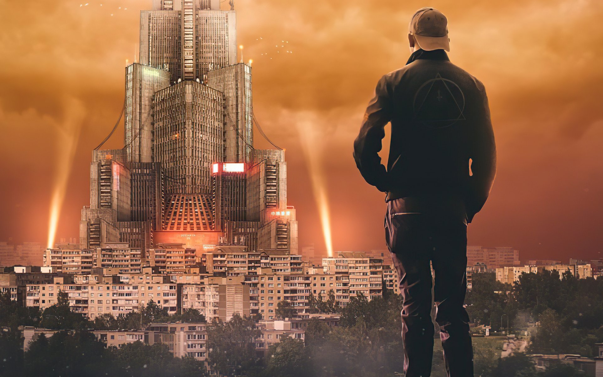 Download Sci Fi Building HD Wallpaper by poul_with_an_o | 1920x1200 ...