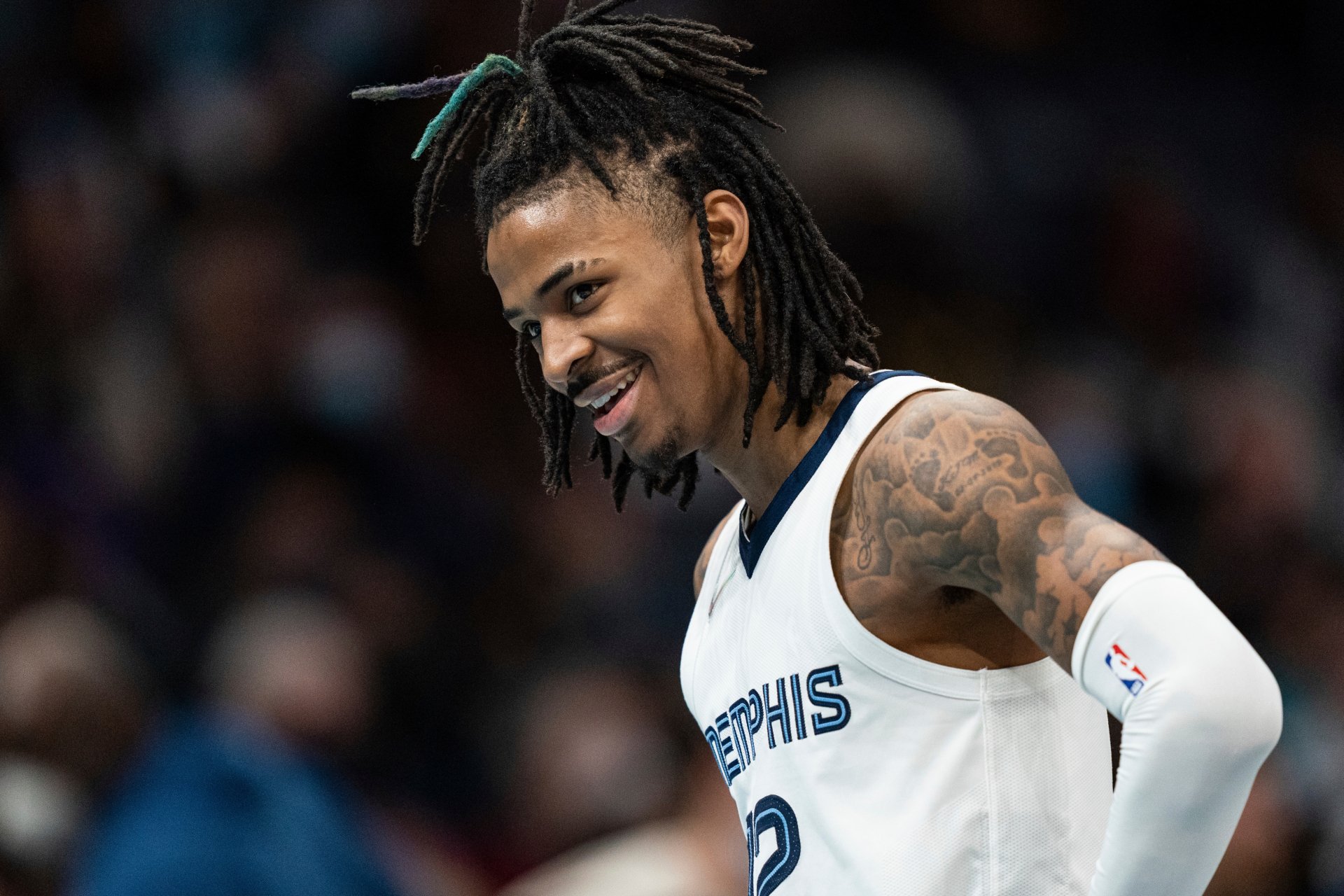 Ja Morant 4K Ultra HD Sports Action Wallpaper