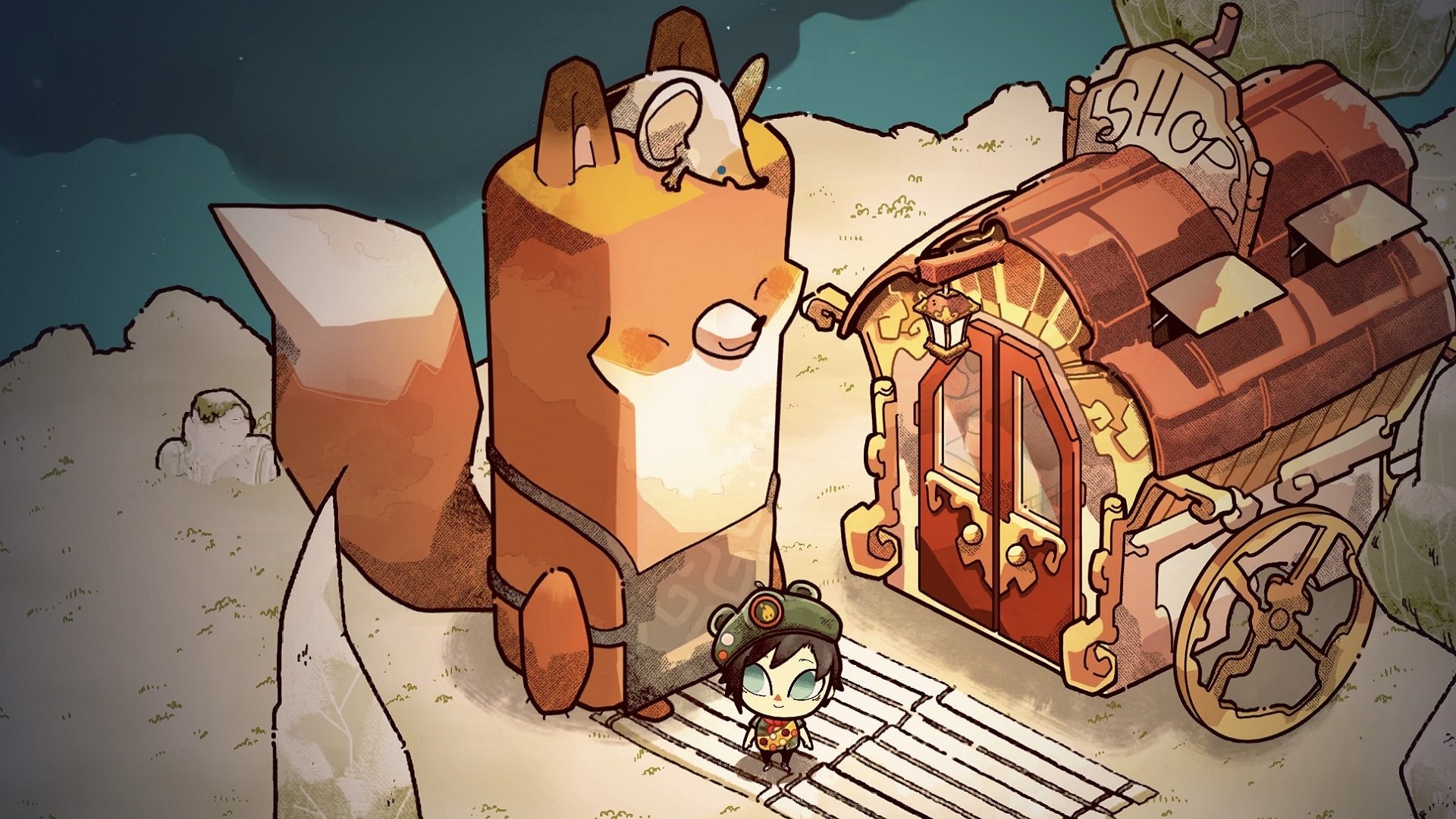 Download Video Game Cozy Grove HD Wallpaper