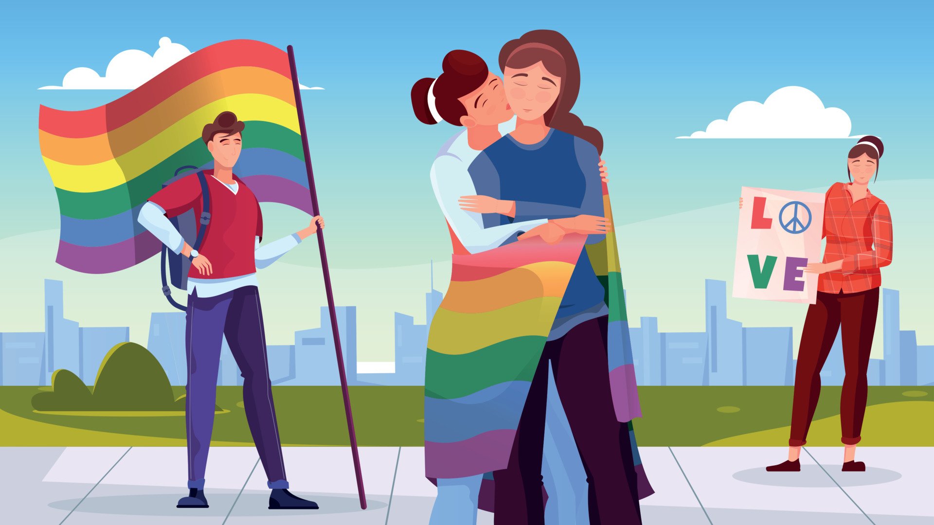 Download Artistic LGBT HD Wallpaper