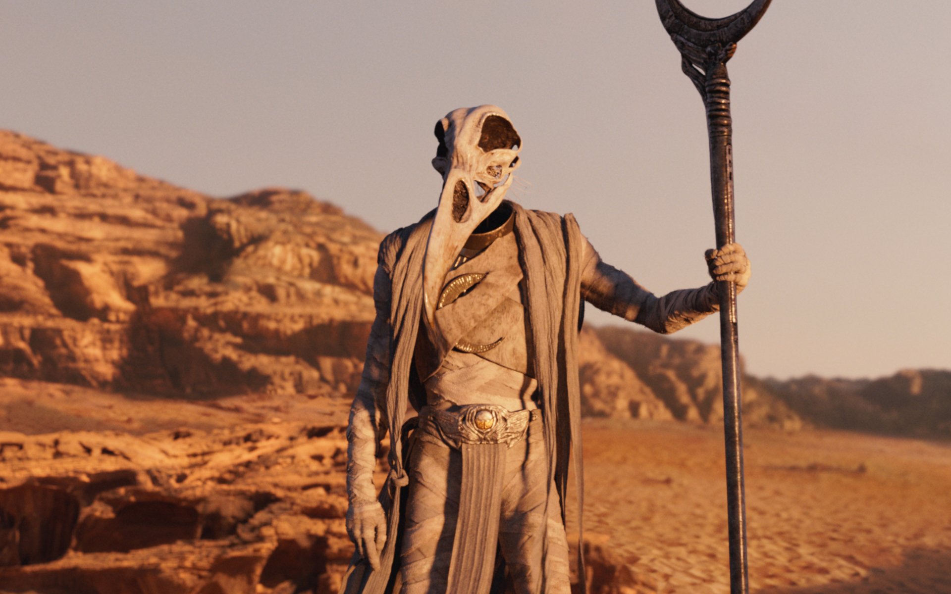 Download Khonshu TV Show Moon Knight HD Wallpaper