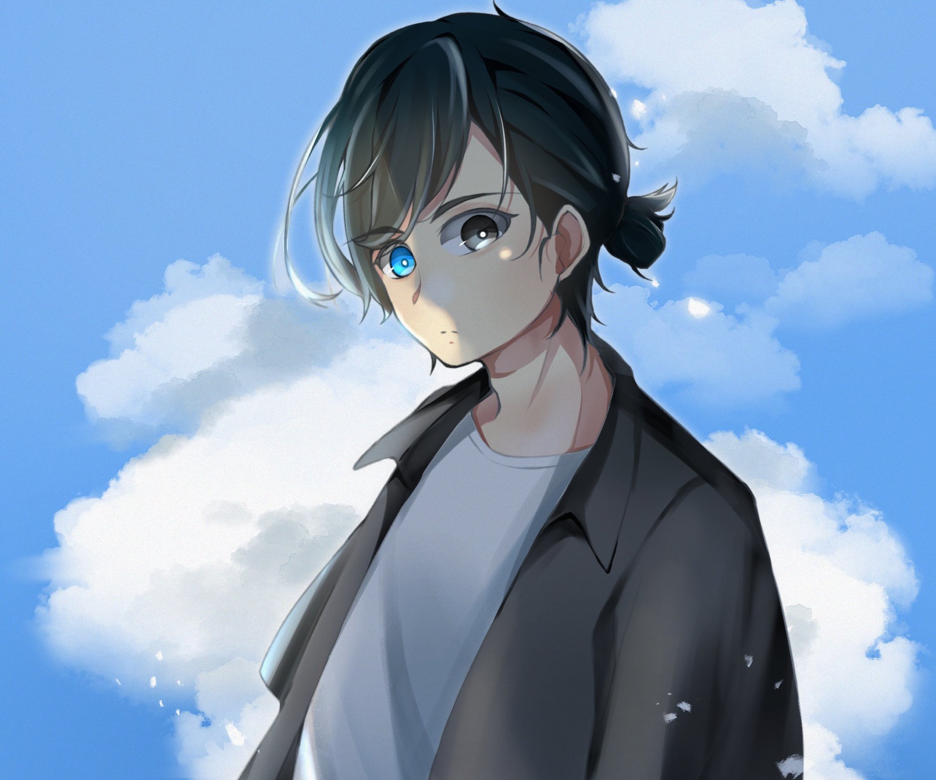 Download Shinpei Ajiro Anime Summer Time Rendering HD Wallpaper by 干し草