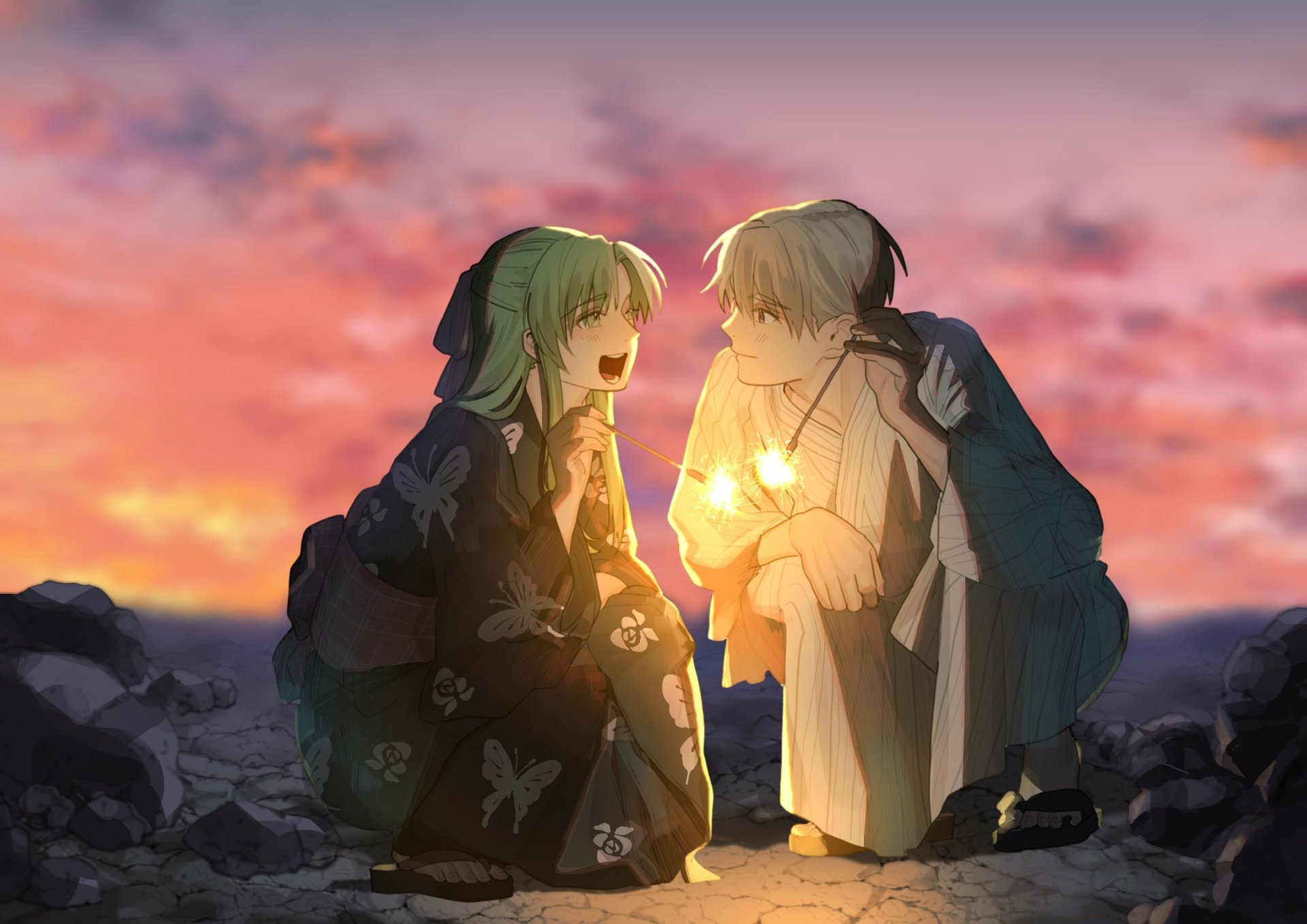 Download Sonozaki Shion Hōjō Satoshi Anime Higurashi When They Cry HD ...