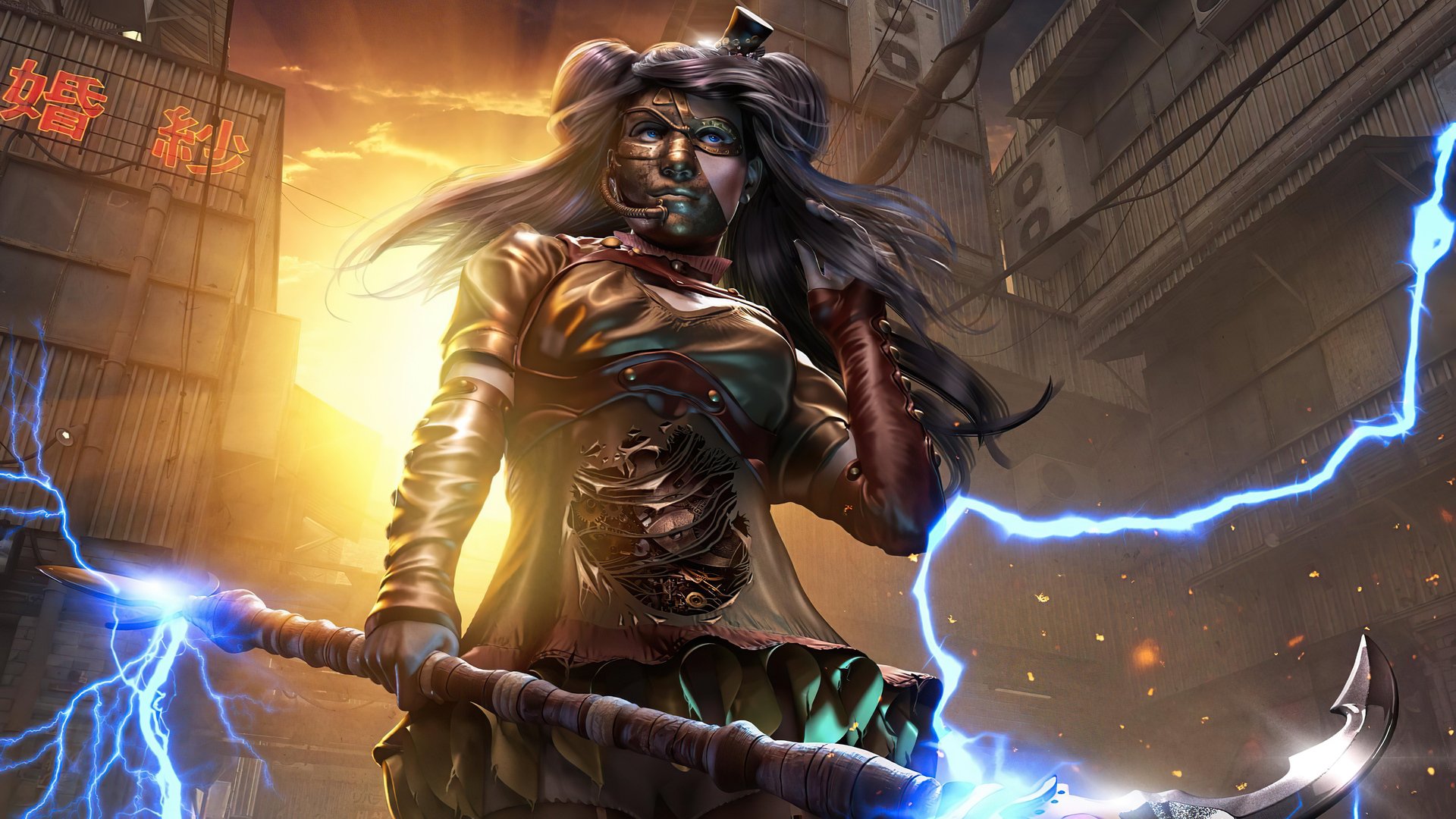 Download Sci Fi Cyborg HD Wallpaper by isikol