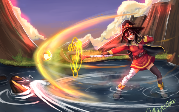 [70+] Megumin (KonoSuba) 4k Wallpapers