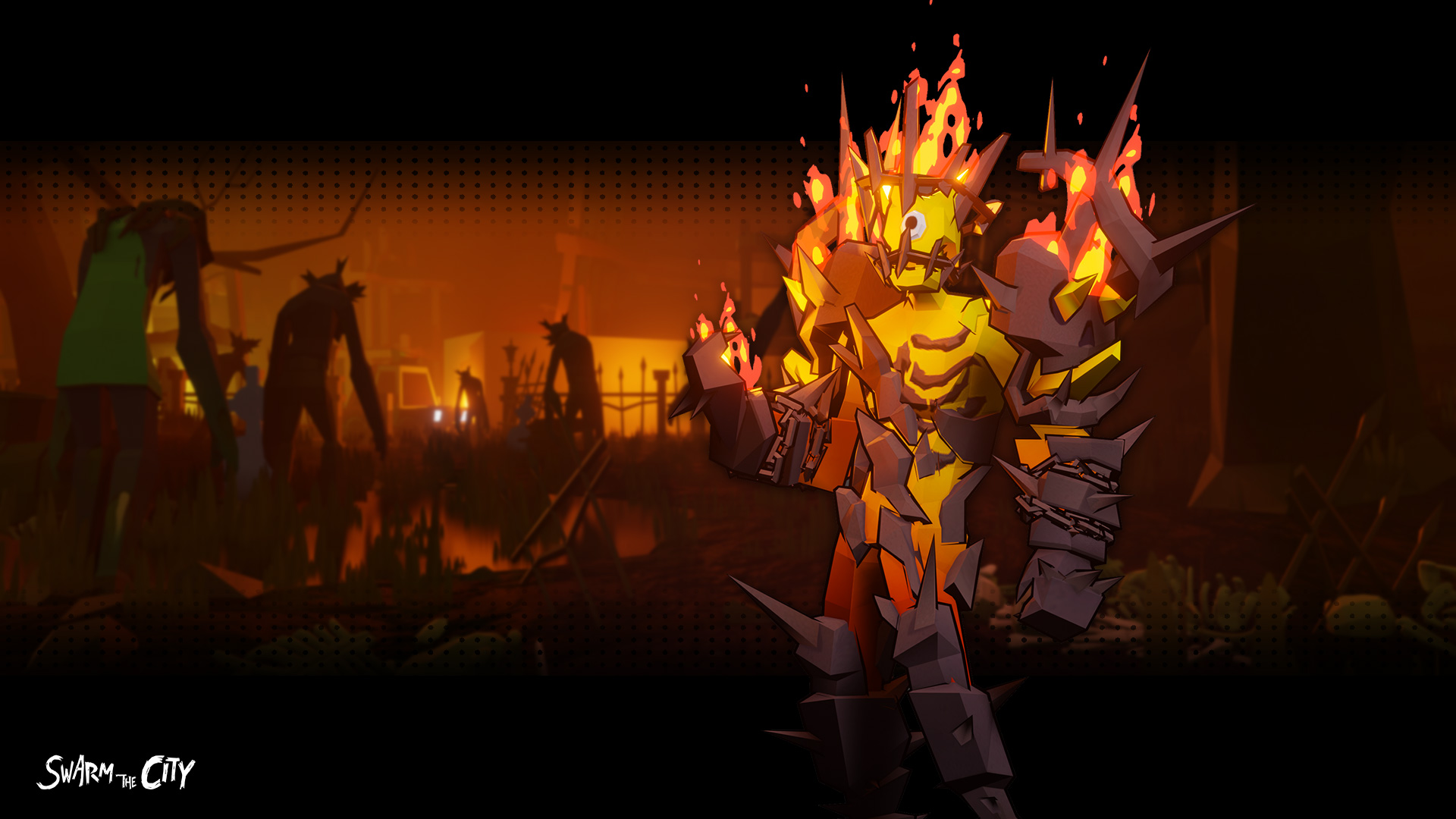 Swarm the City: Zombie Evolved HD Wallpaper