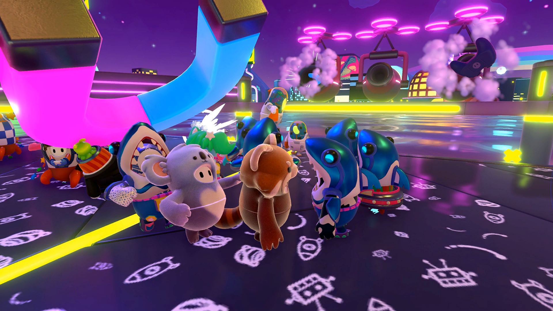 Download Video Game Fall Guys HD Wallpaper